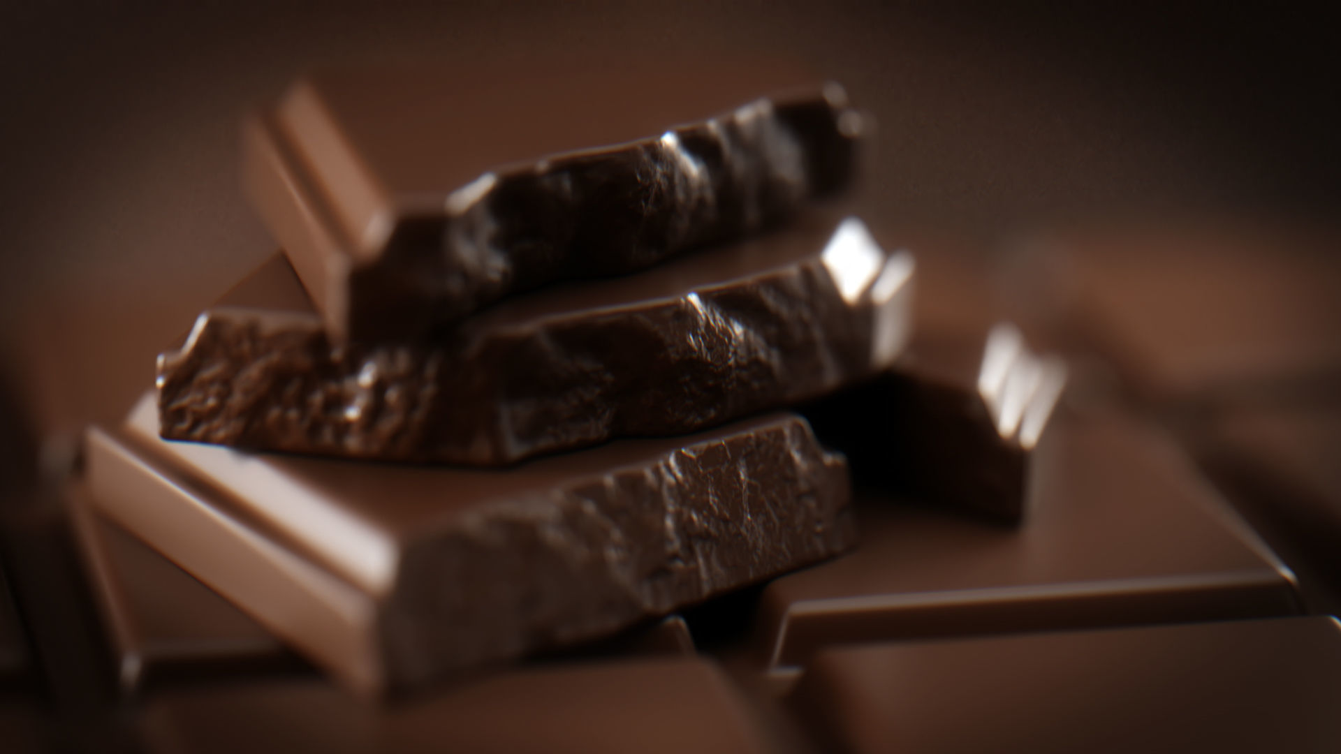 Chocolate bar animated 3D model animated | CGTrader