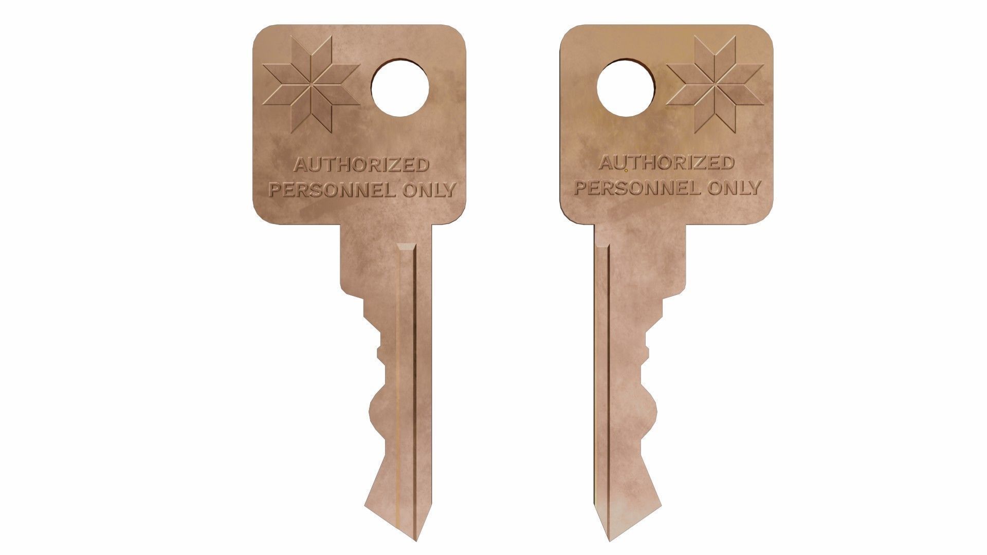 Flat key collection 3D model | CGTrader