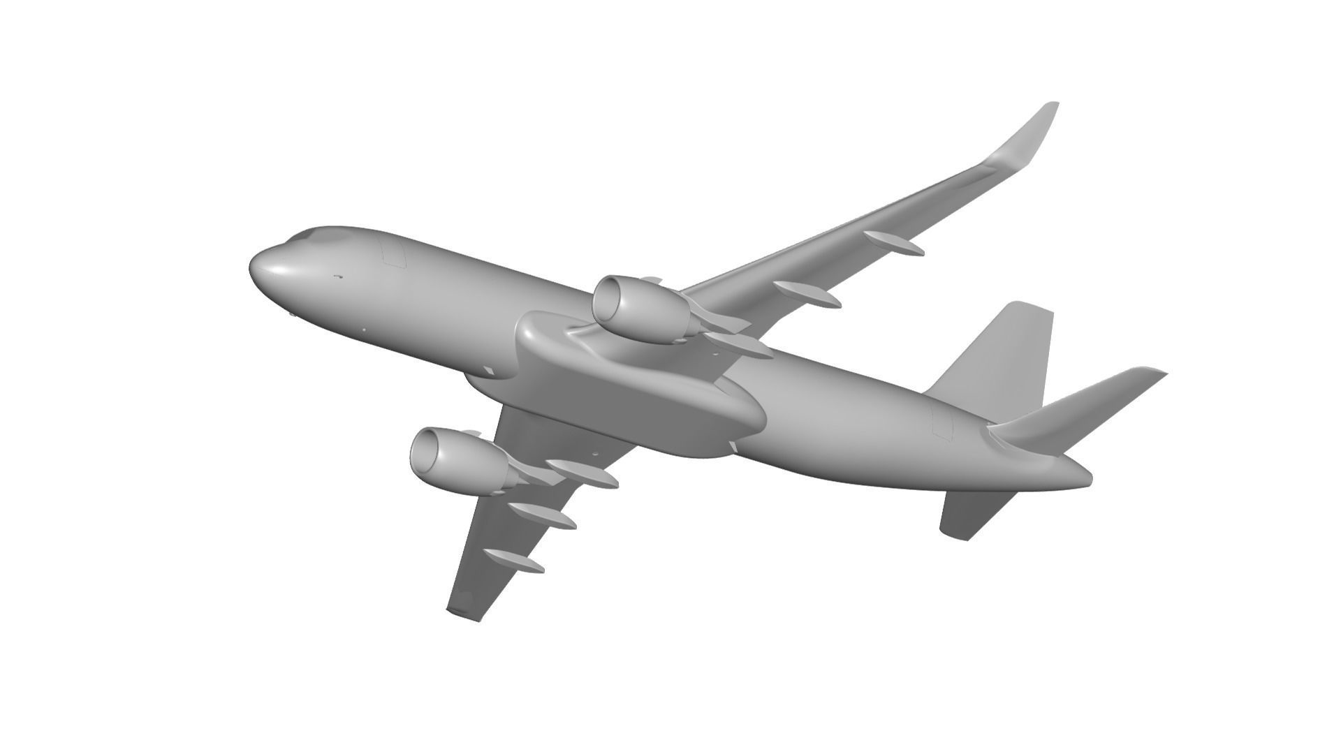 AIRBUS A320 3D model 3D printable | CGTrader