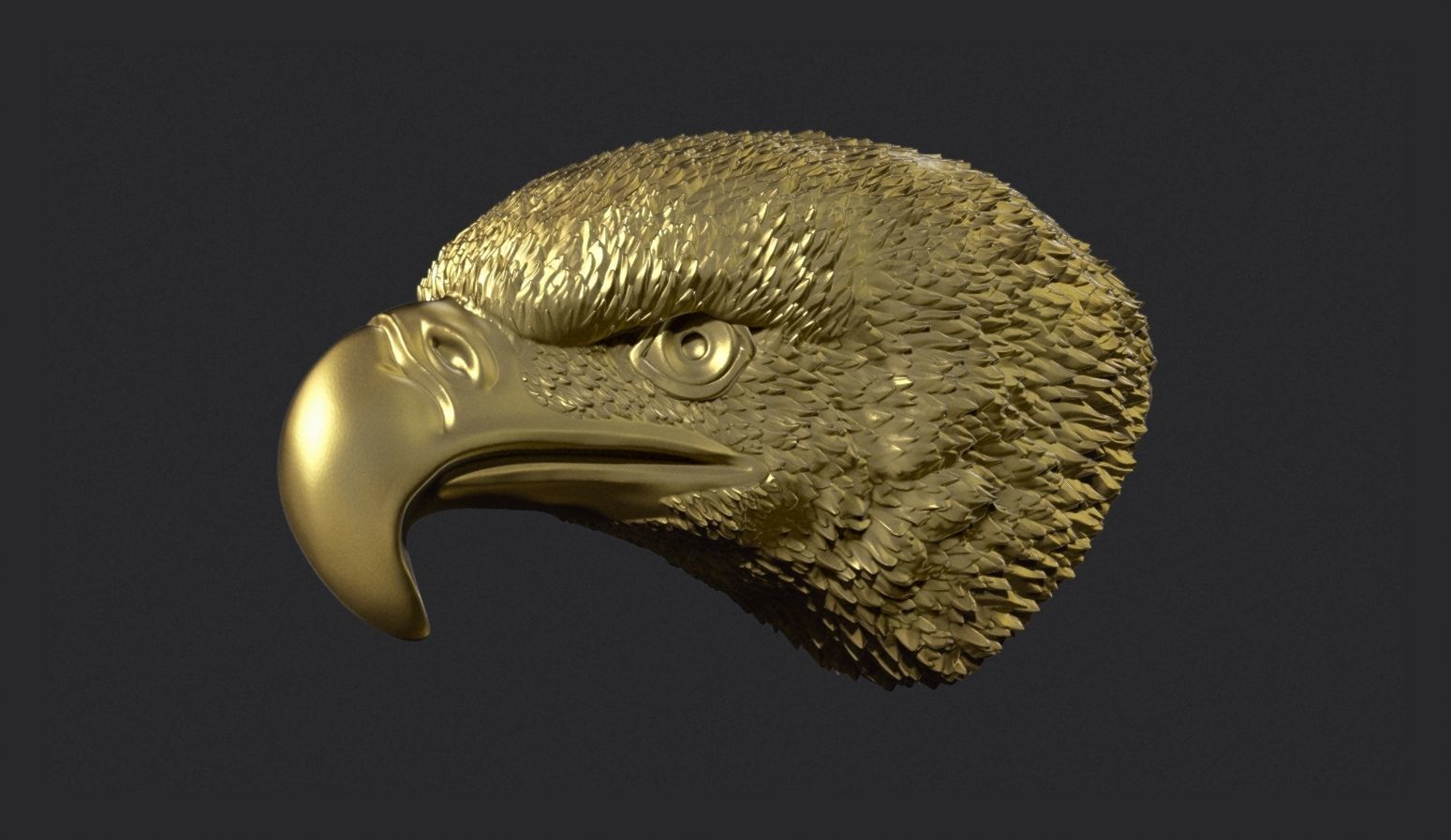 Eagle Head 3D model 3D printable | CGTrader