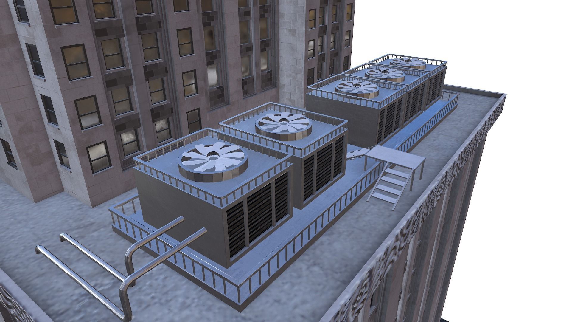 Wayne Tower - Batman Begins 3D model | CGTrader