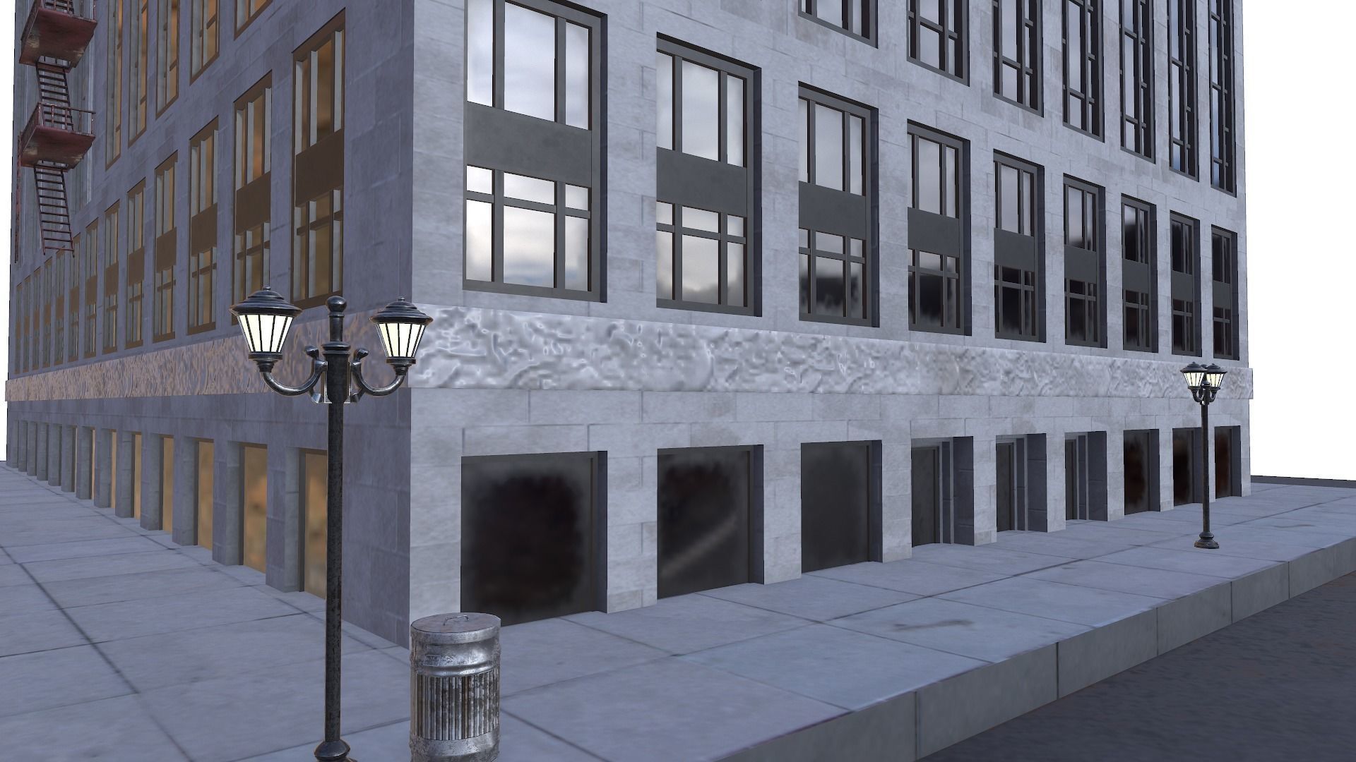 Wayne Tower - Batman Begins 3D model | CGTrader