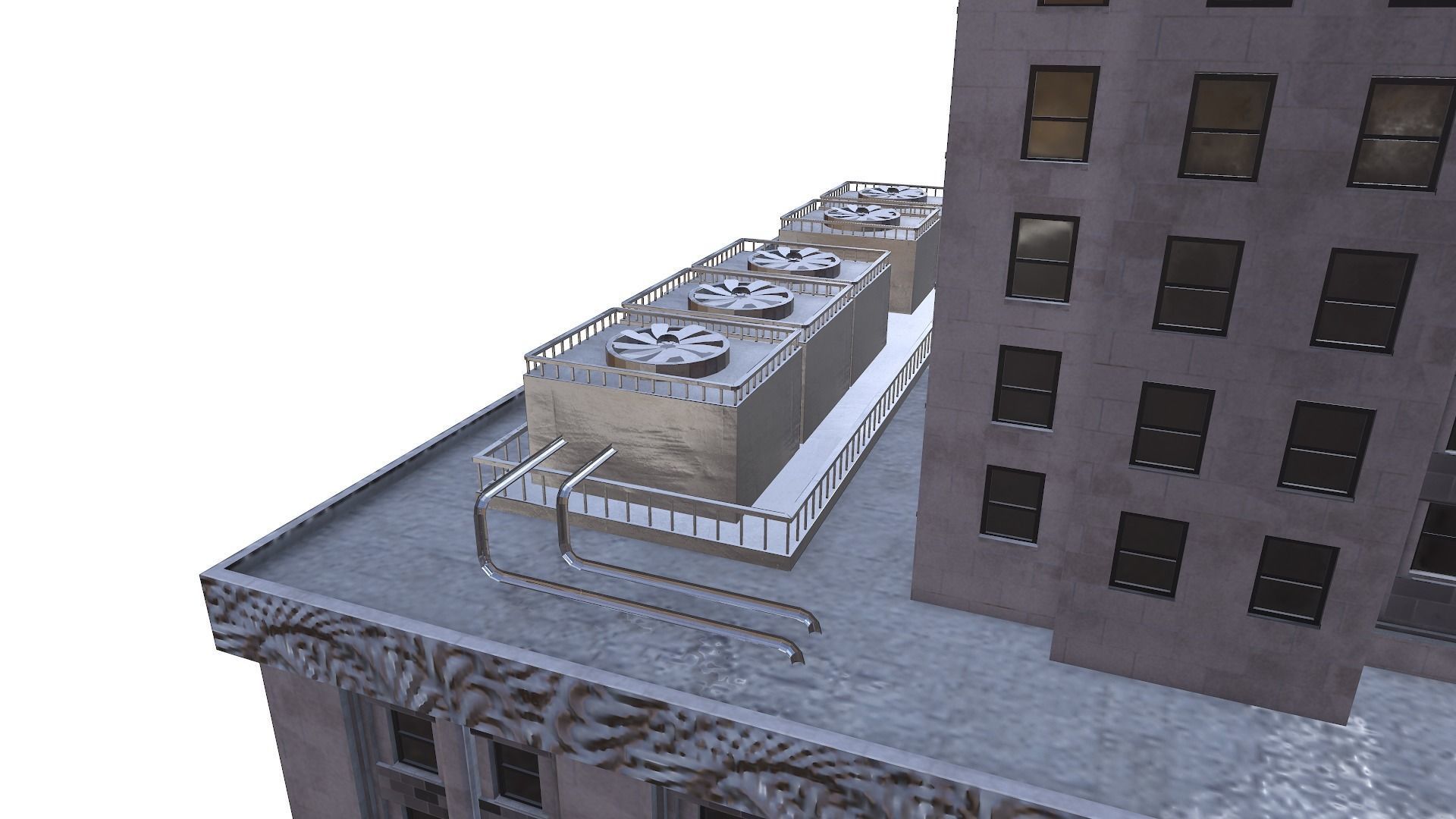 Wayne Tower - Batman Begins 3D model | CGTrader