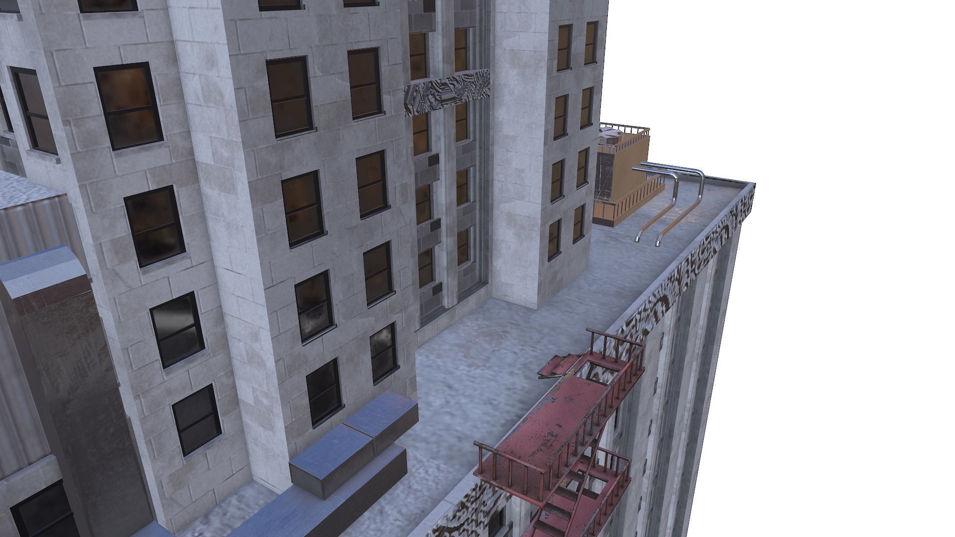 Wayne Tower - Batman Begins 3D model | CGTrader