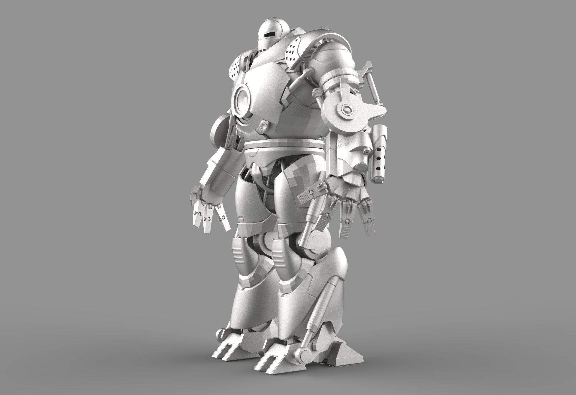 Iron Monger 3D model | CGTrader