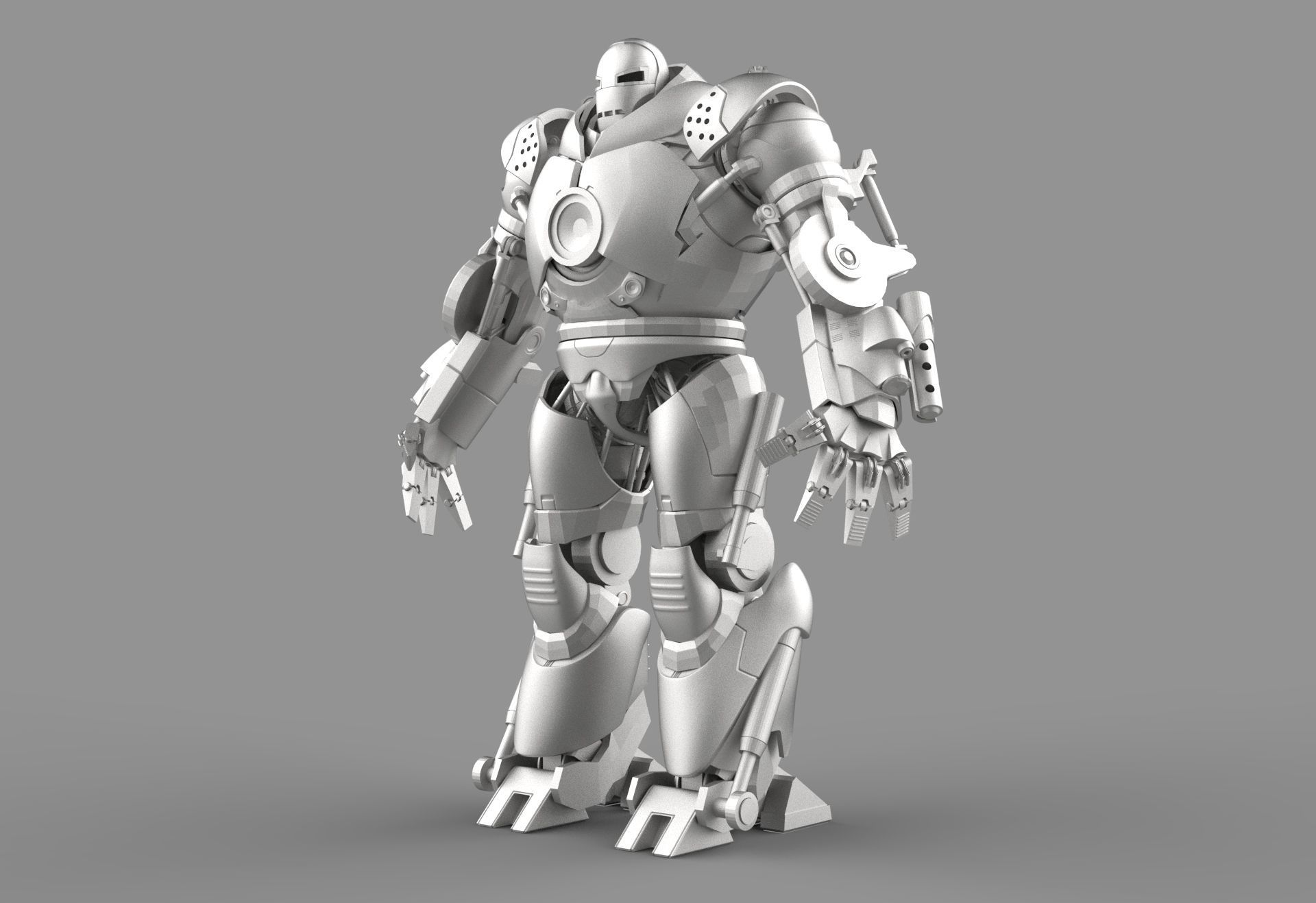 Iron Monger 3D model | CGTrader