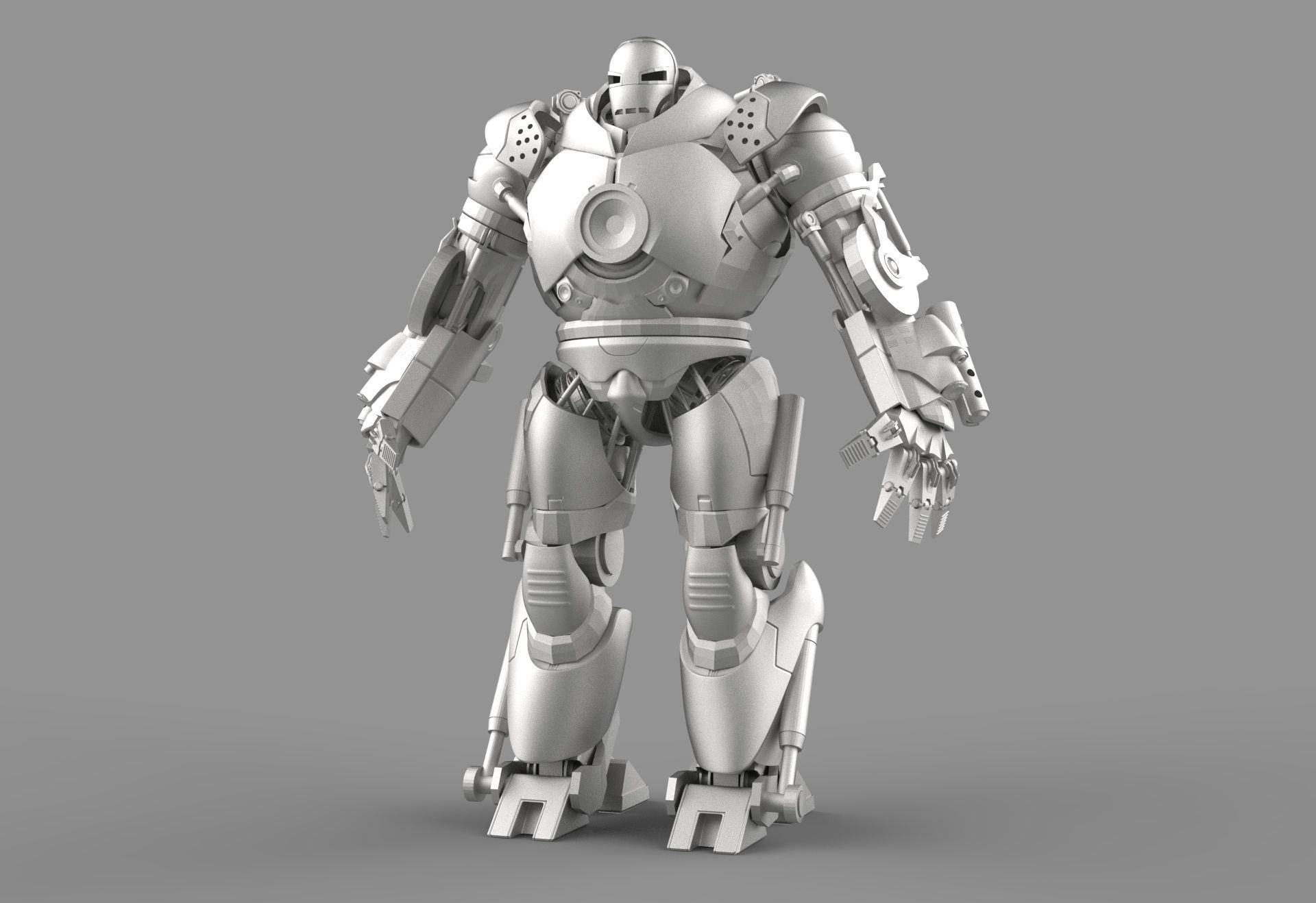 Iron Monger 3D model | CGTrader