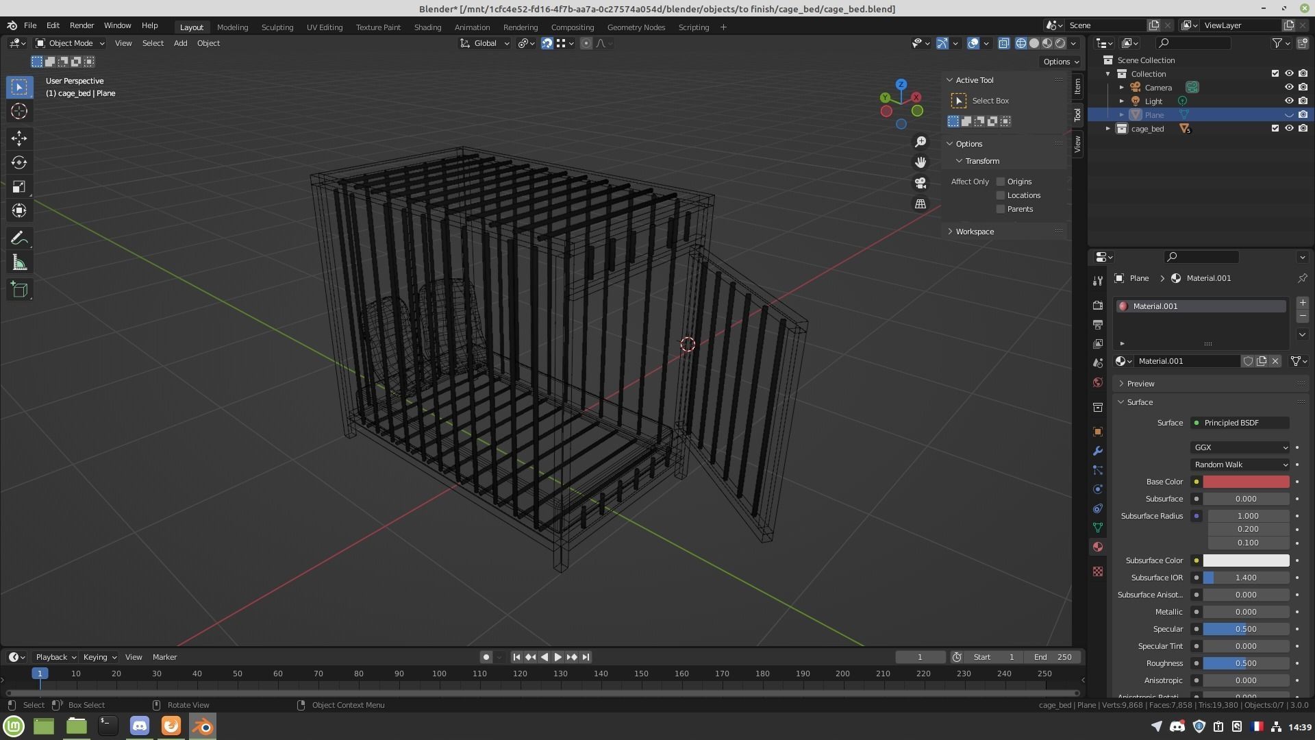 Cage bed 3D model | CGTrader