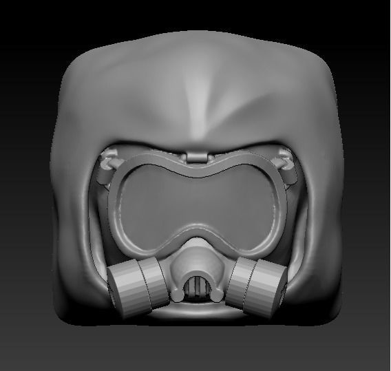 KEYCAP GASMASK 3D model 3D printable | CGTrader