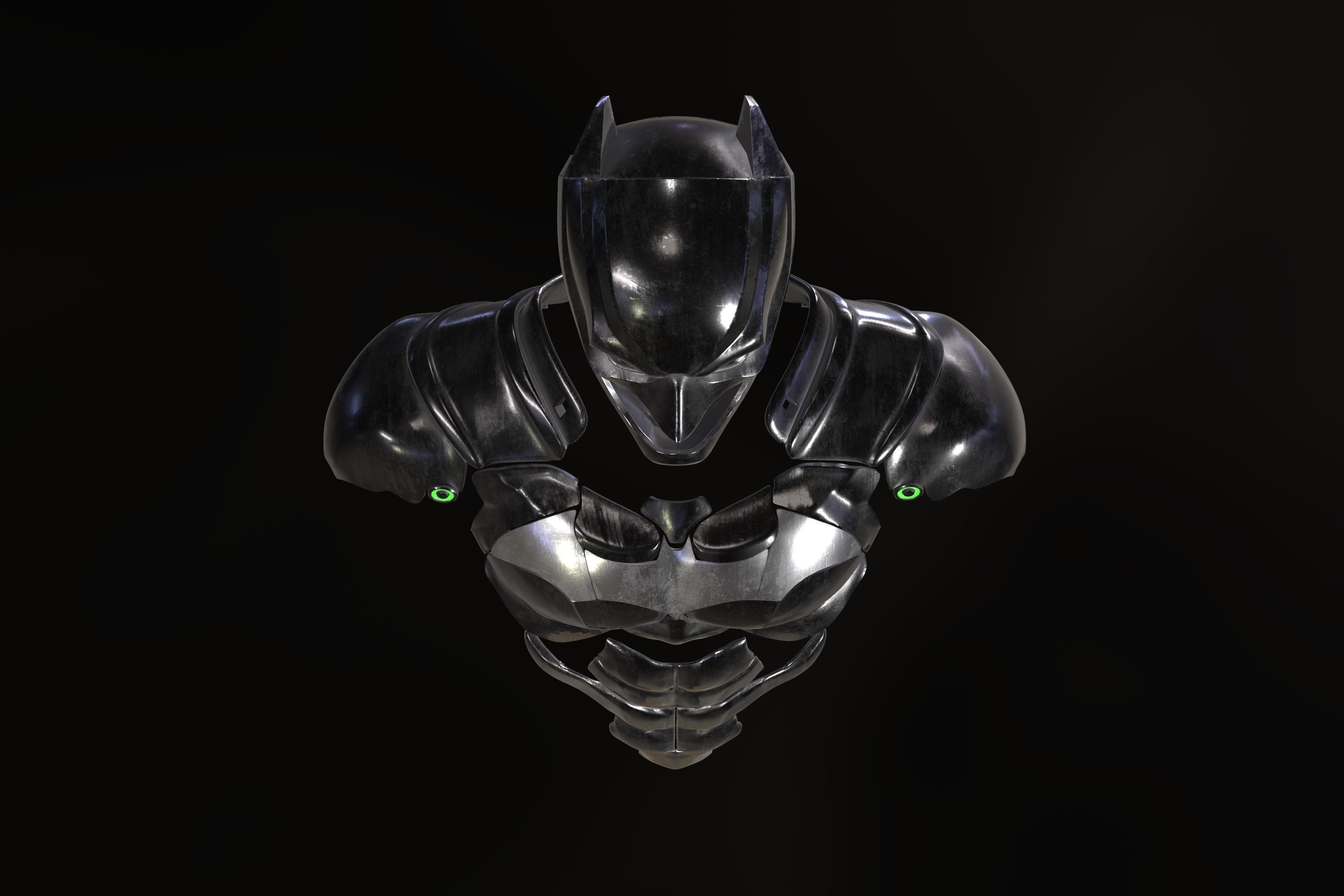 Bat Armor Suit 3D model 3D printable | CGTrader