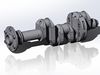 Crankshaft Assembly Lycoming IO-390 3D model | CGTrader