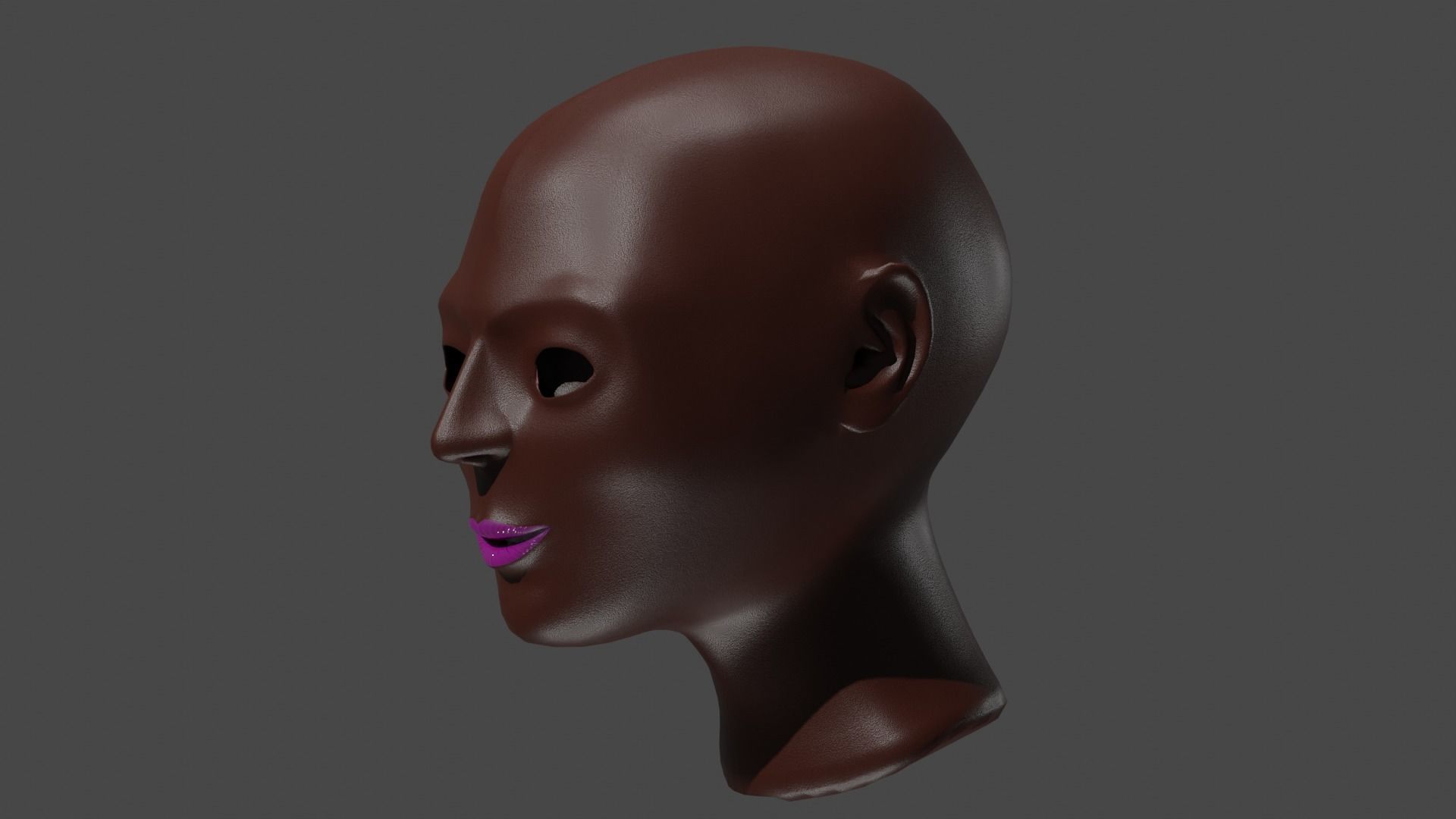 High Poly Head Bust 3D model | CGTrader