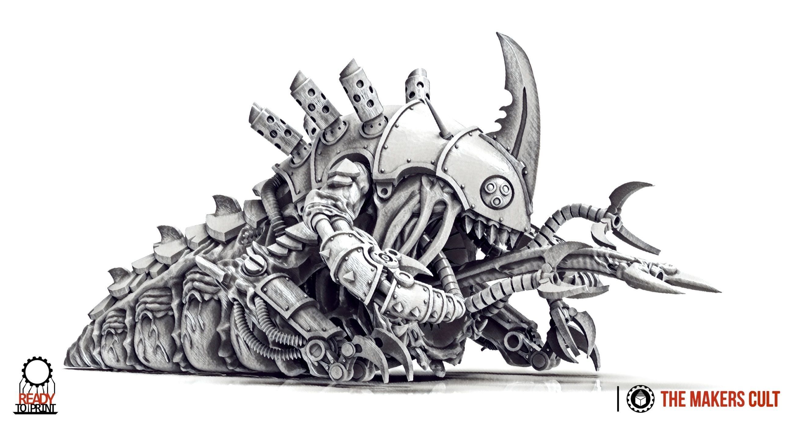 Iron Hive - Devourax 3D model 3D printable | CGTrader