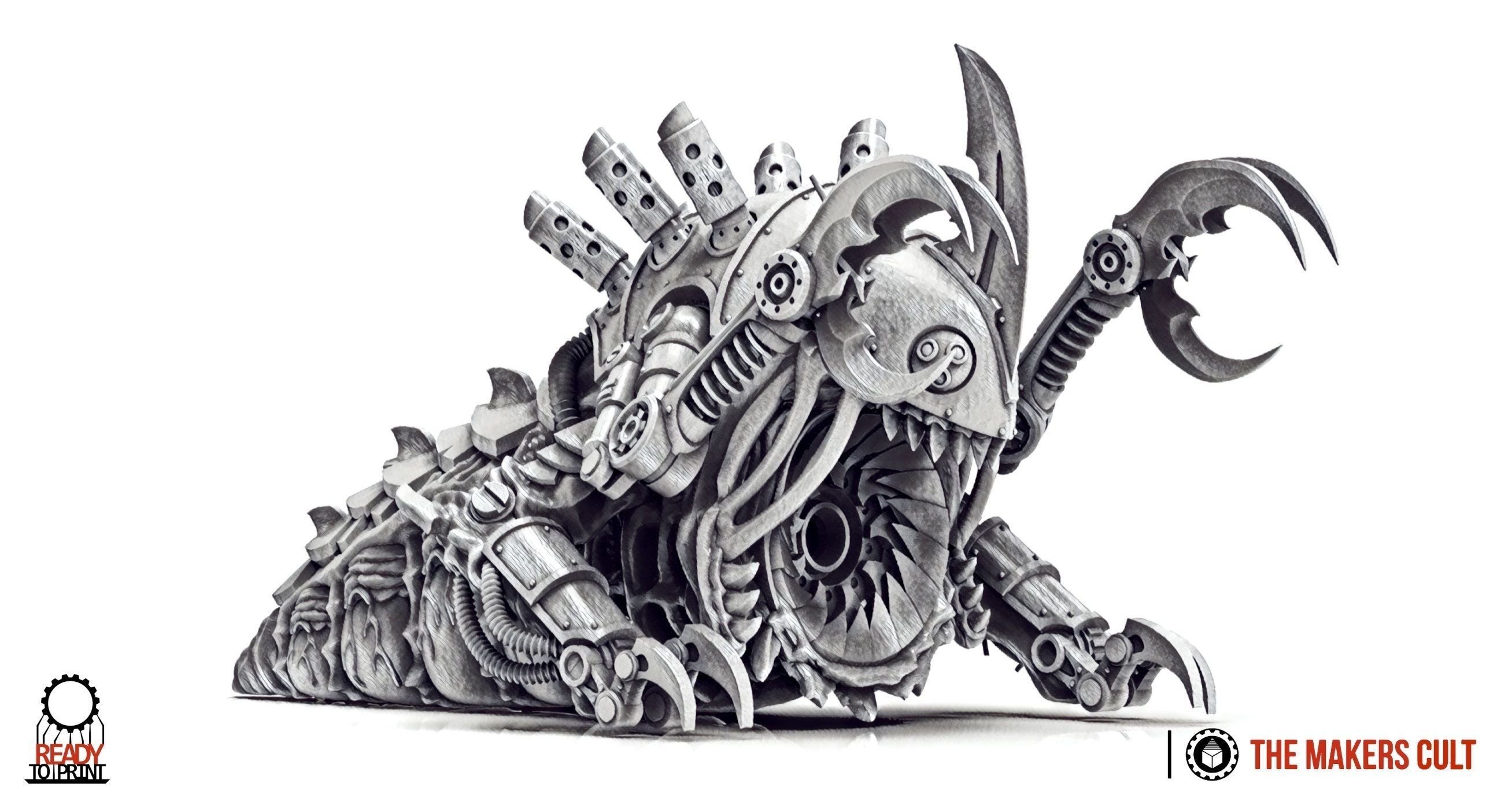 Iron Hive - Devourax 3D model 3D printable | CGTrader