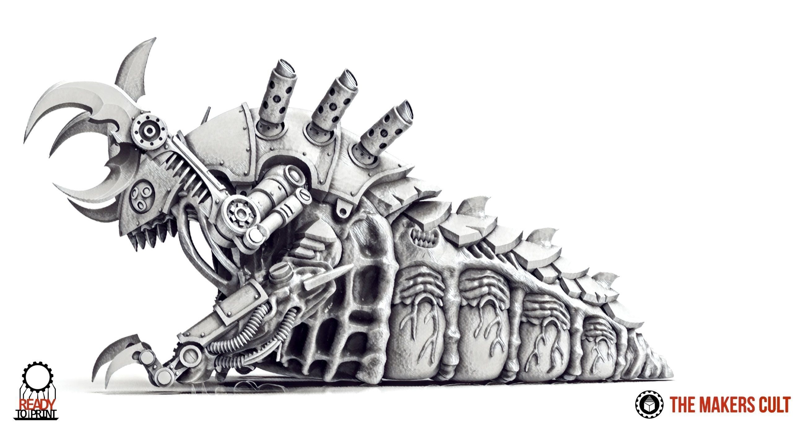 Iron Hive - Devourax 3D model 3D printable | CGTrader