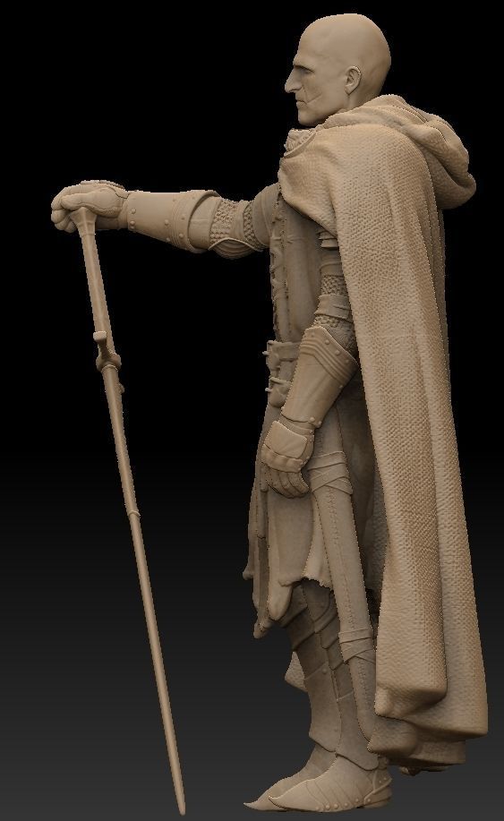 MEDIEVAL KNIGHT 3D model 3D printable | CGTrader