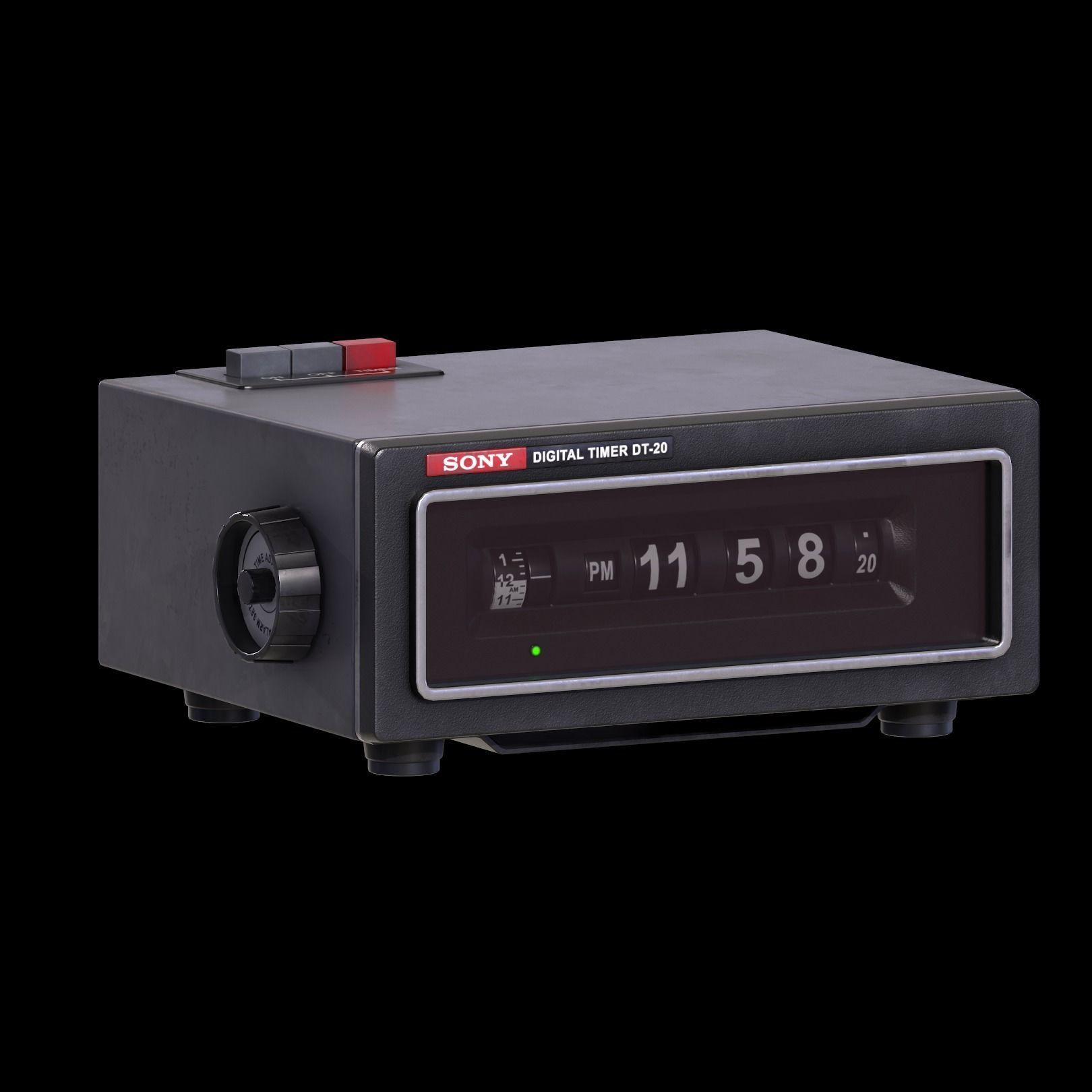 3D model Sony DT 20 Digital Timer VR / AR / low-poly | CGTrader