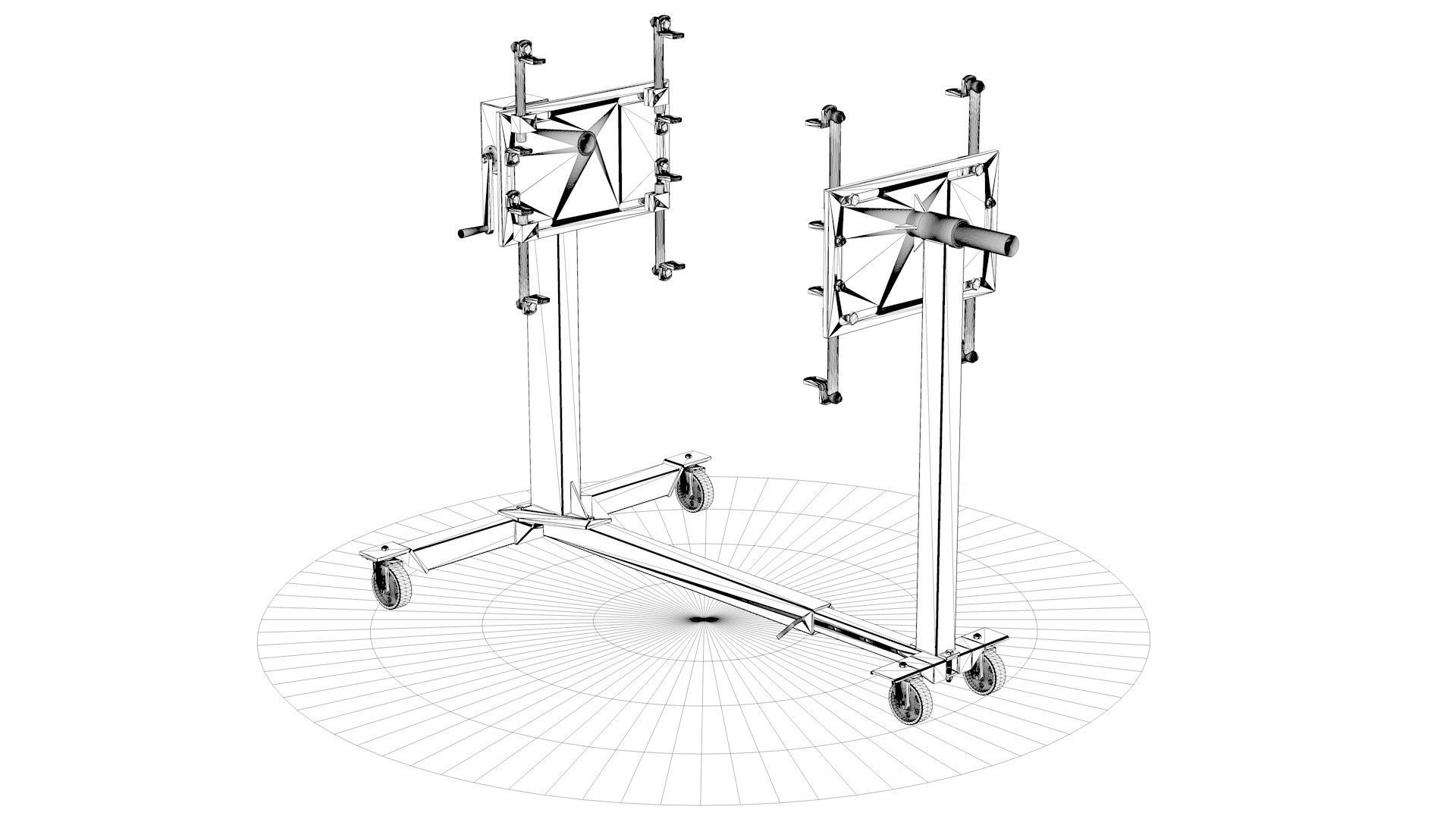 Engine stand R3 3D model | CGTrader