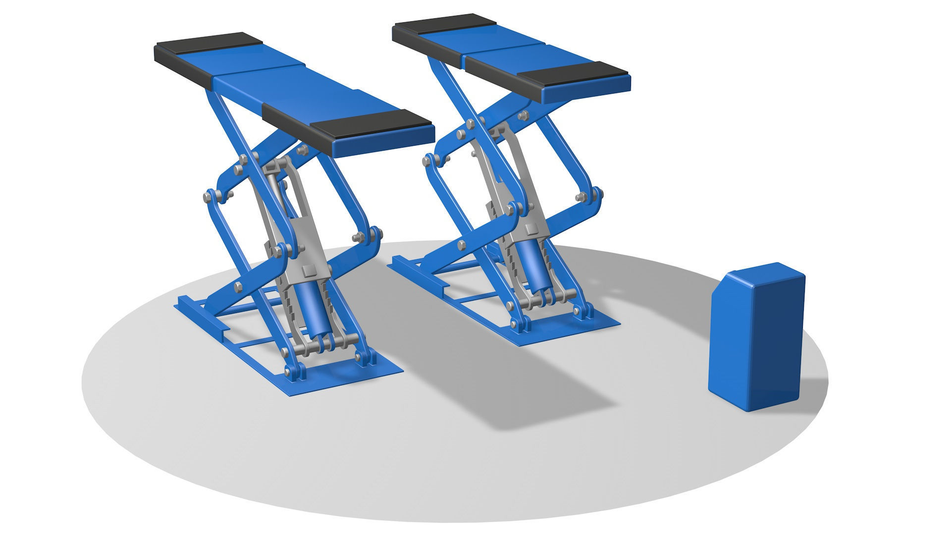 Car Lift R3 3D model | CGTrader