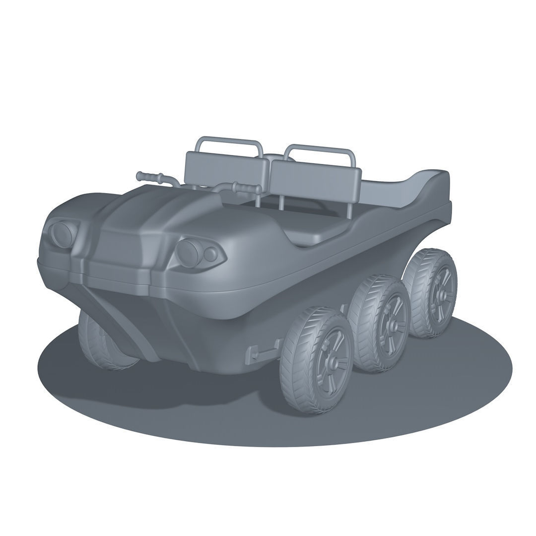 ATV concept 3D model | CGTrader