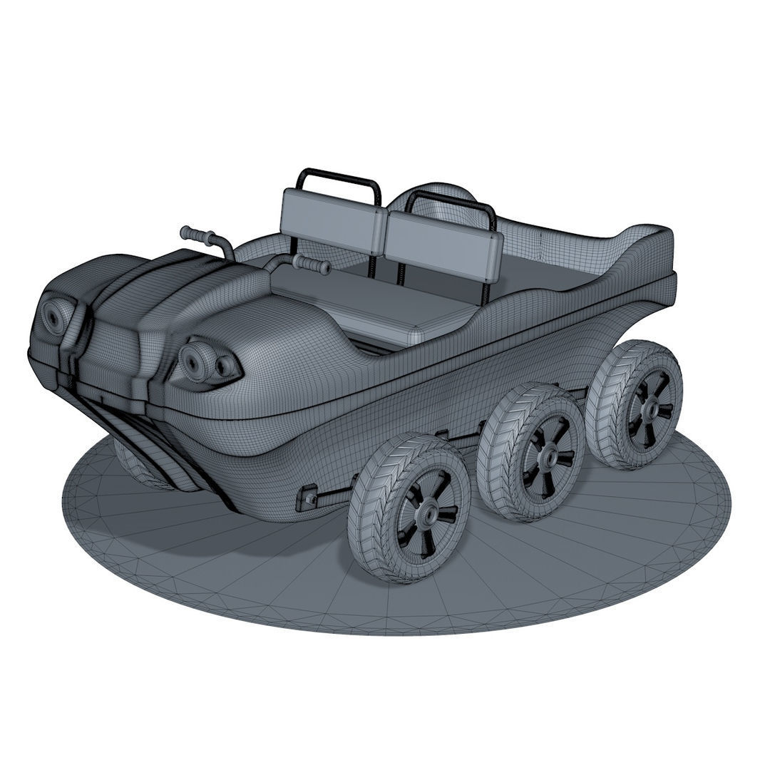 ATV concept 3D model | CGTrader
