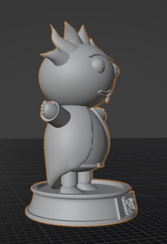 Fat Rick 3D model 3D printable | CGTrader