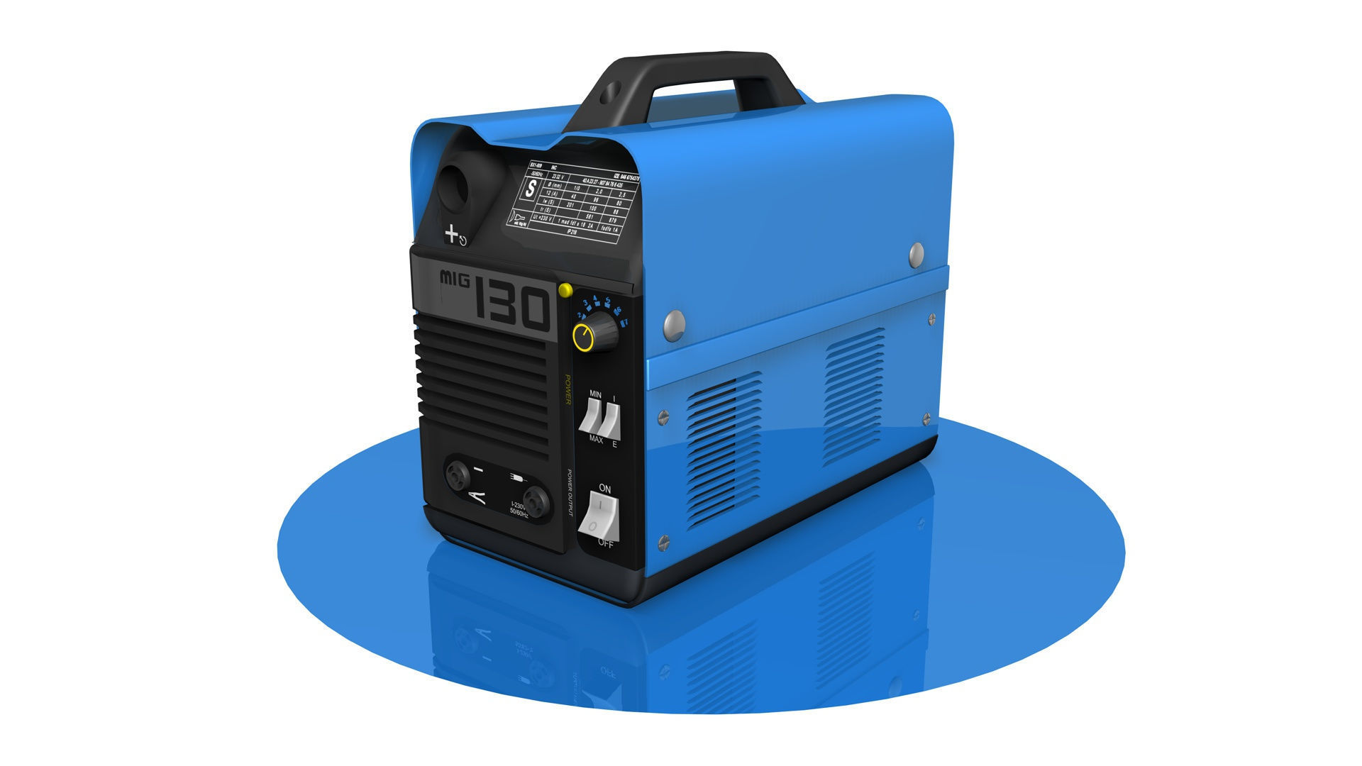 Welding machine 3D model | CGTrader