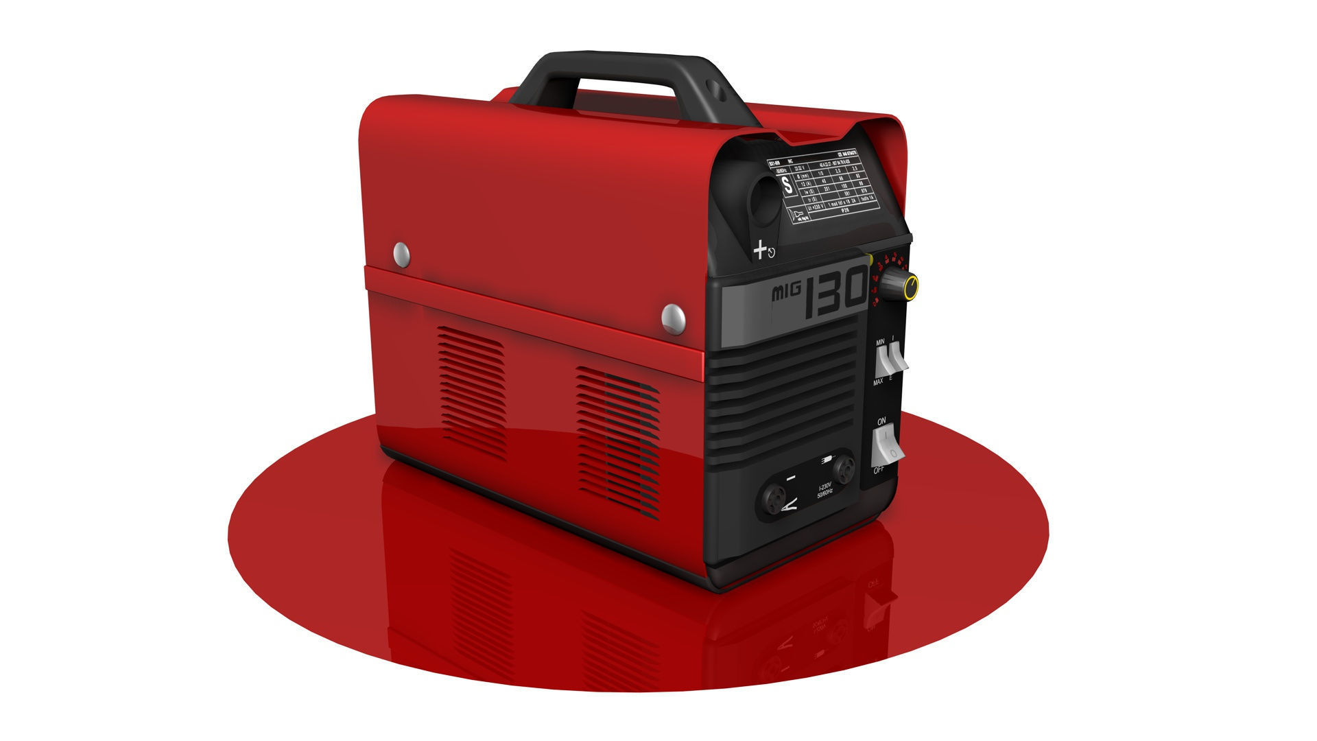 Welding machine 3D model | CGTrader