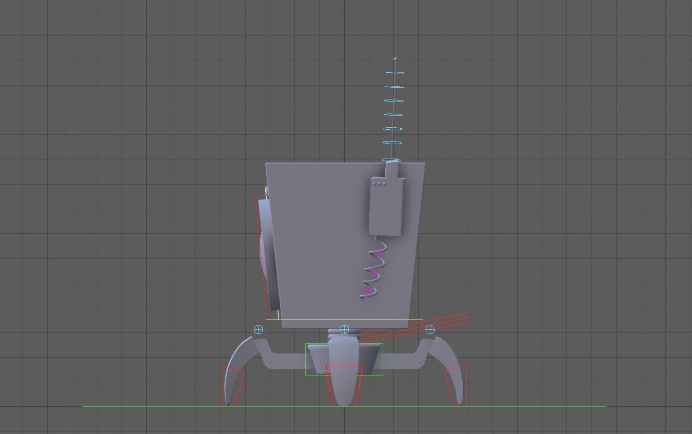 3D model Mini Bot VR / AR / low-poly | CGTrader