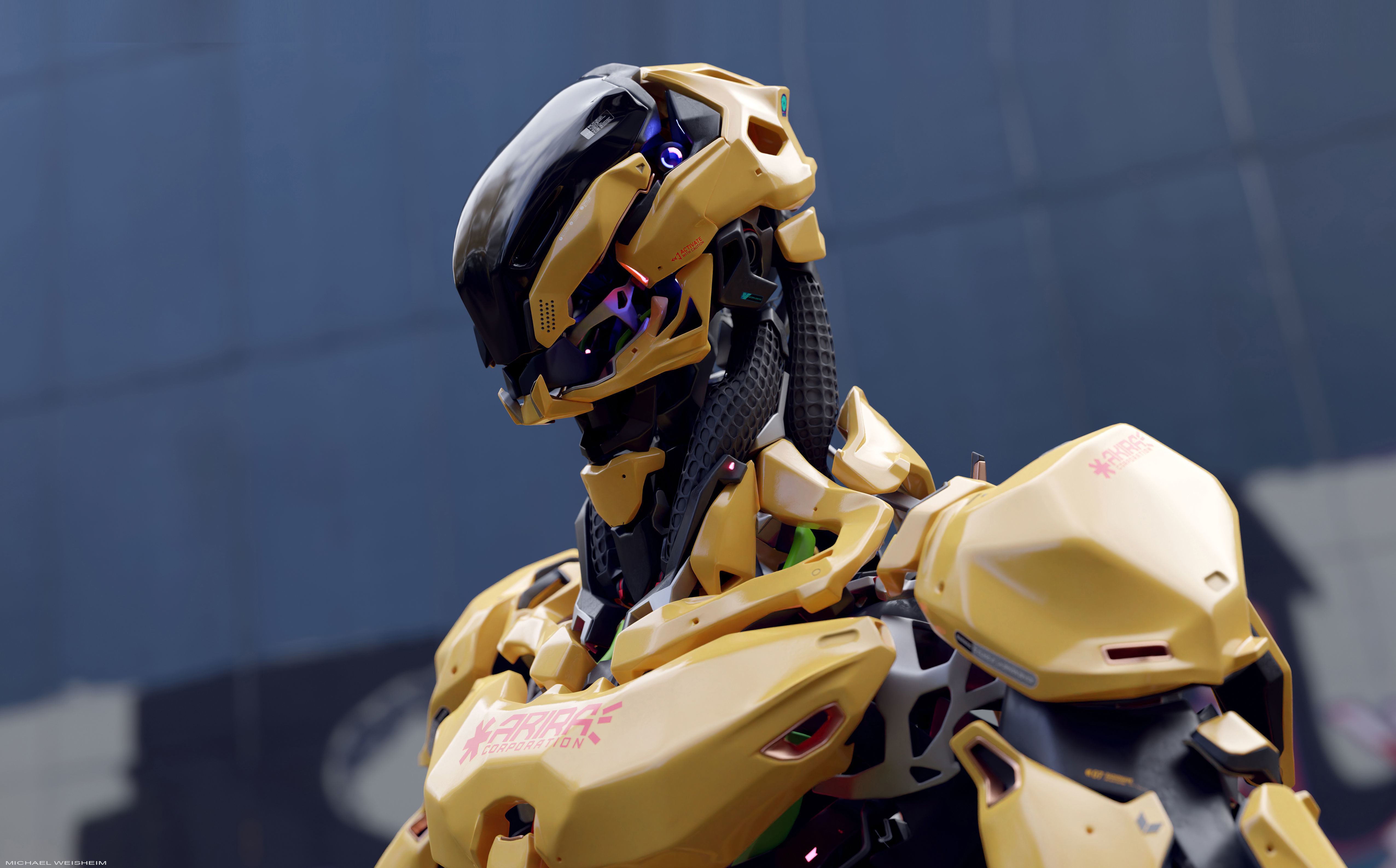 3D model Robot Character VR / AR / low-poly rigged | CGTrader