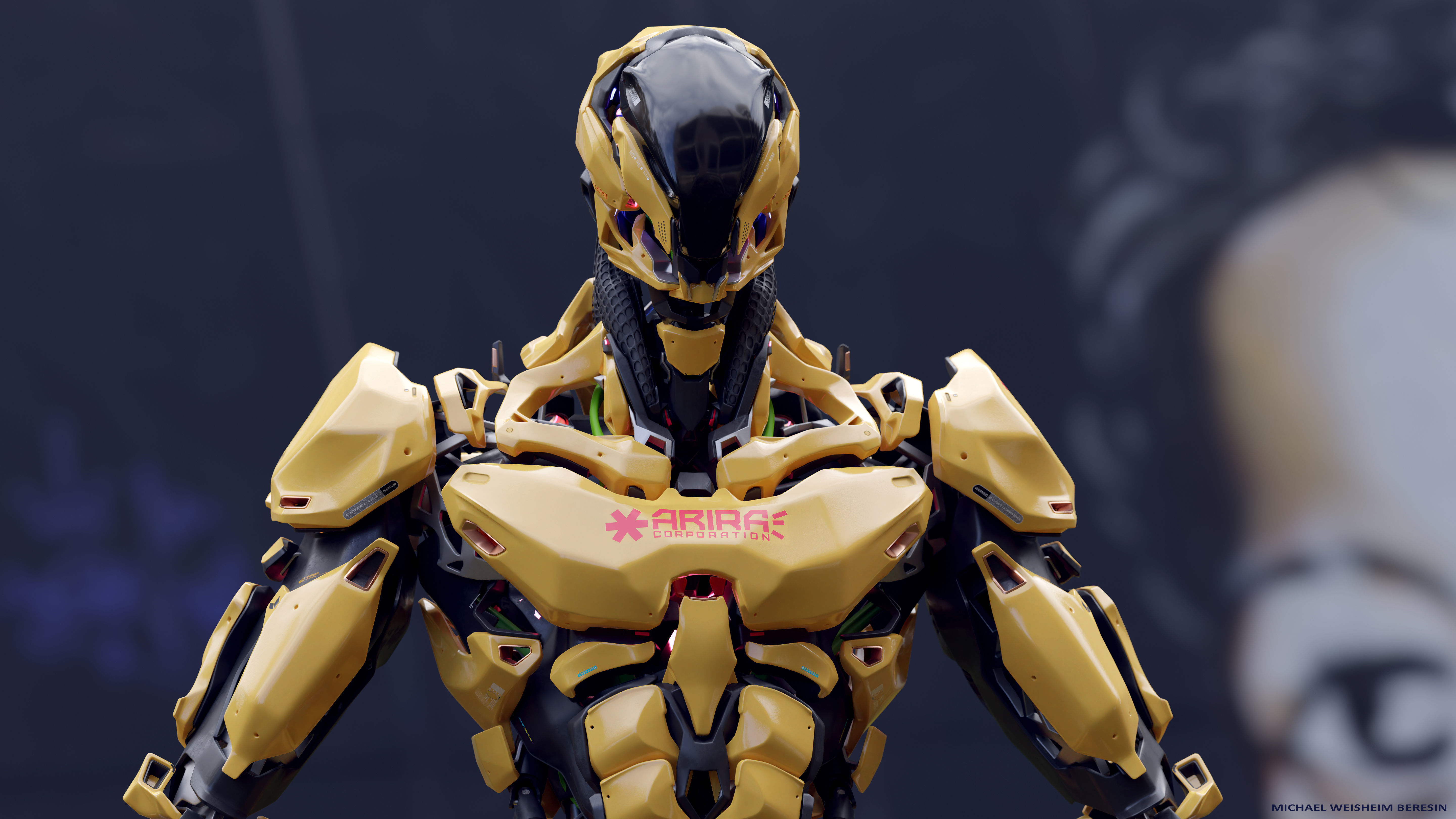 3D model Robot Character VR / AR / low-poly rigged | CGTrader