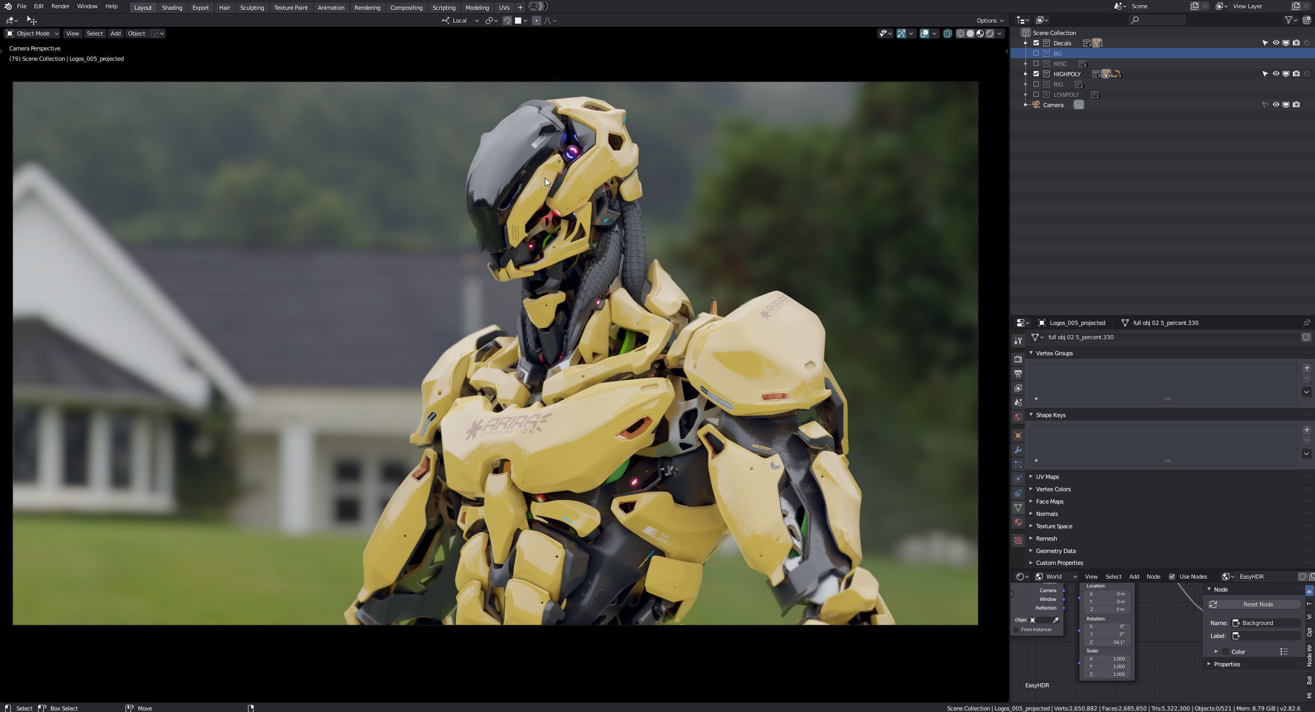 3D model Robot Character VR / AR / low-poly rigged | CGTrader