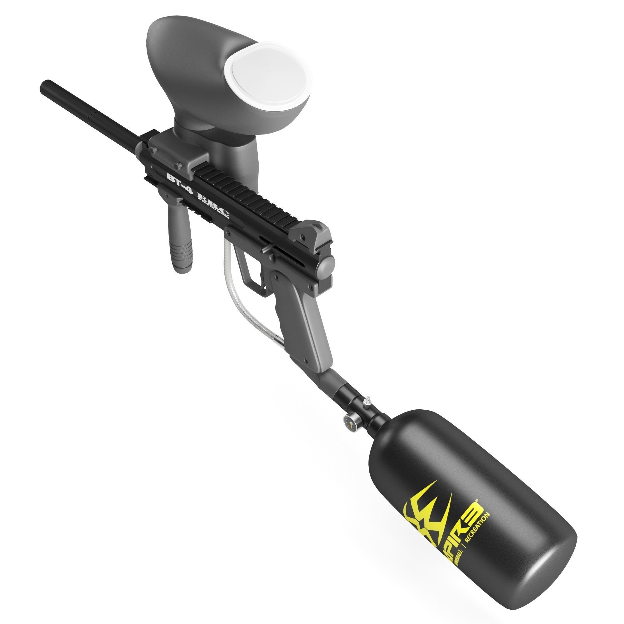 Paintball Marker BT-4 ERC 3D model | CGTrader