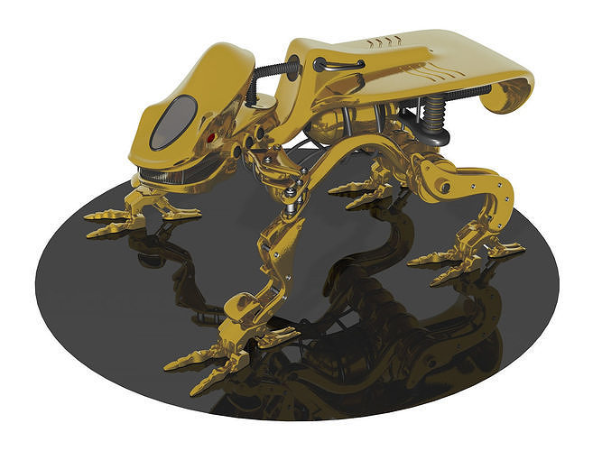 Robot concept RoboKHEN R1 3D model | CGTrader