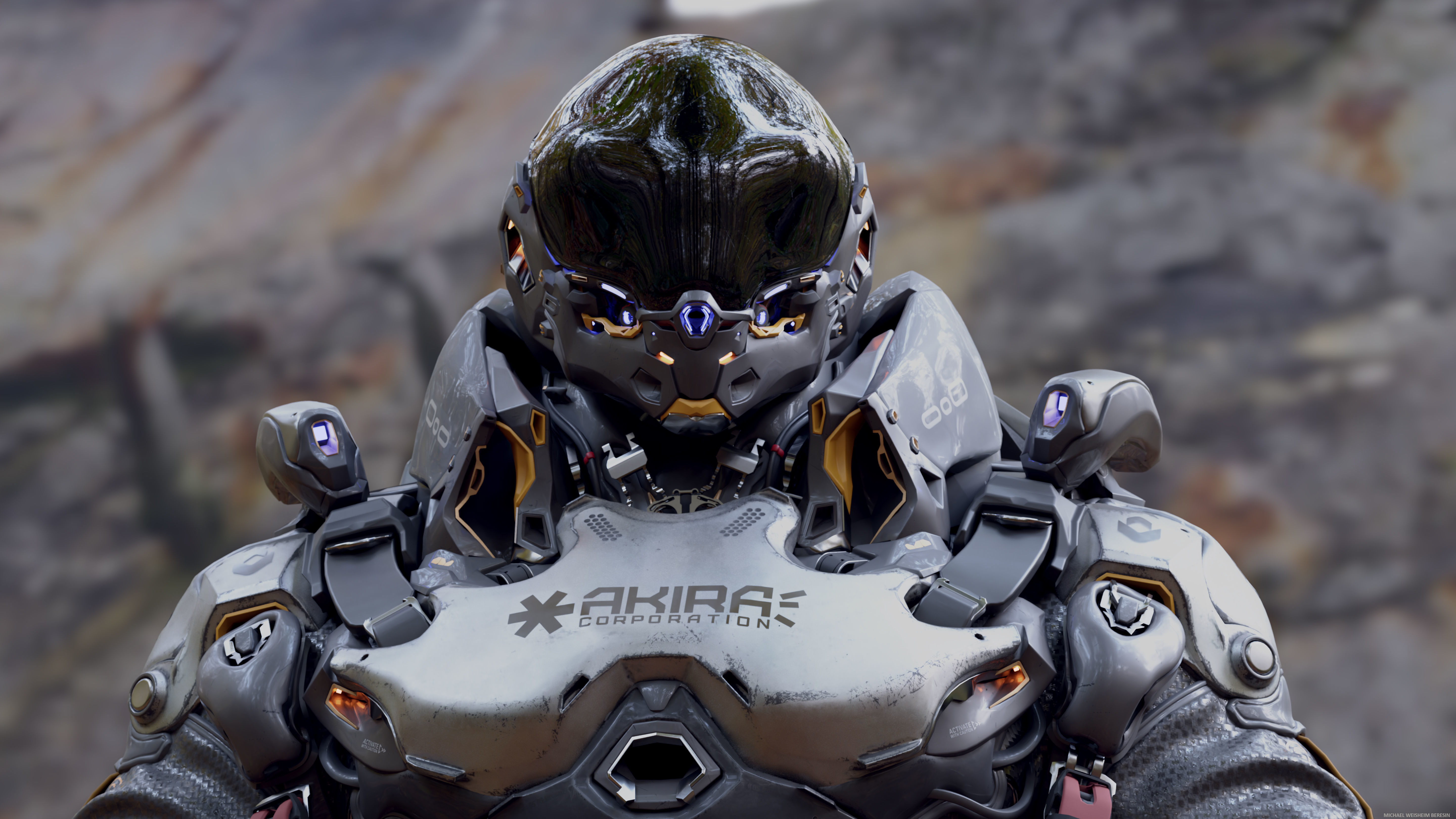 3D model Space Marine VR / AR / low-poly rigged | CGTrader