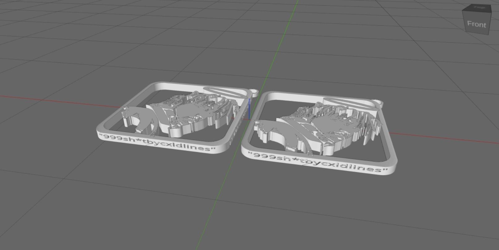 Juice Wrld Keychain 3D model 3D printable | CGTrader