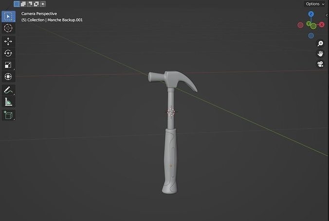 Lowpoly Hammer 3D model | CGTrader
