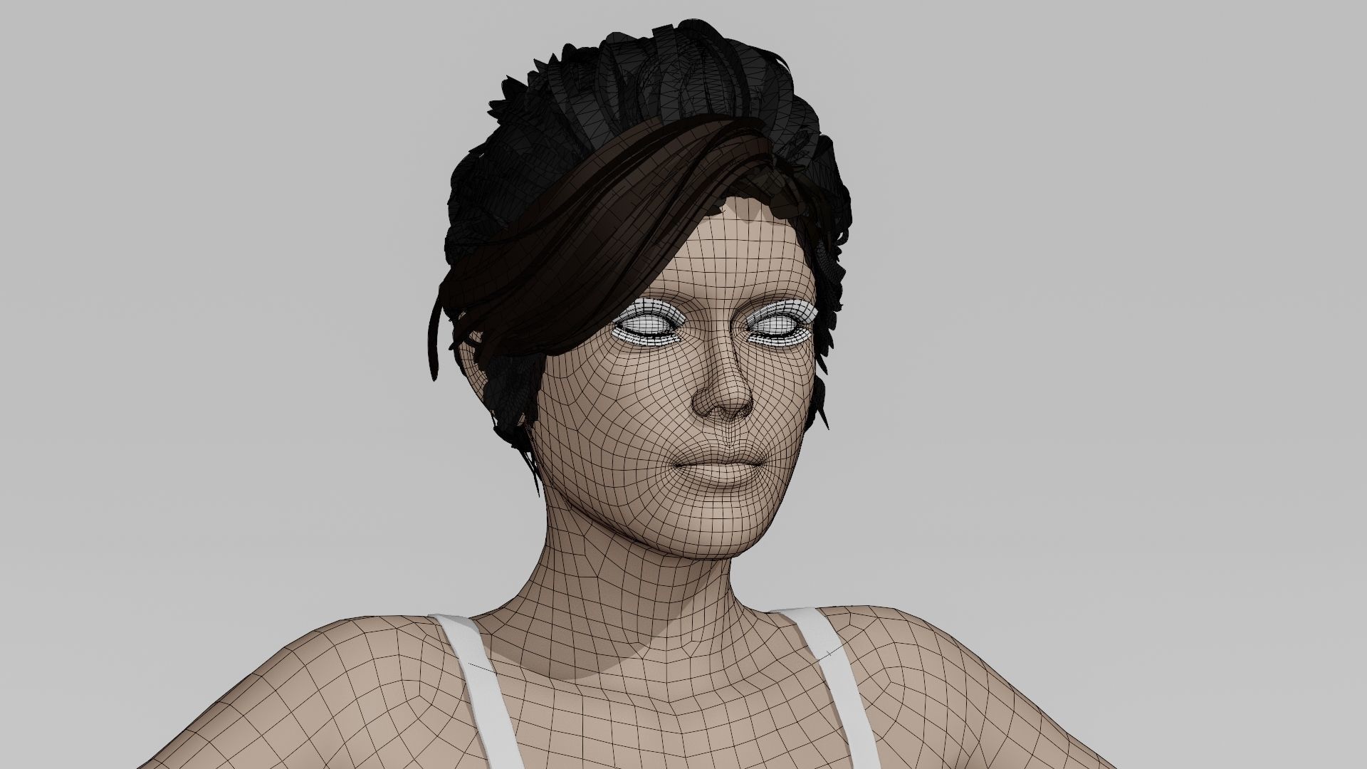 Realistic Female Character - Tania 3D model rigged | CGTrader