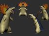 Pokemon - Typhlosion 3D model 3D printable | CGTrader