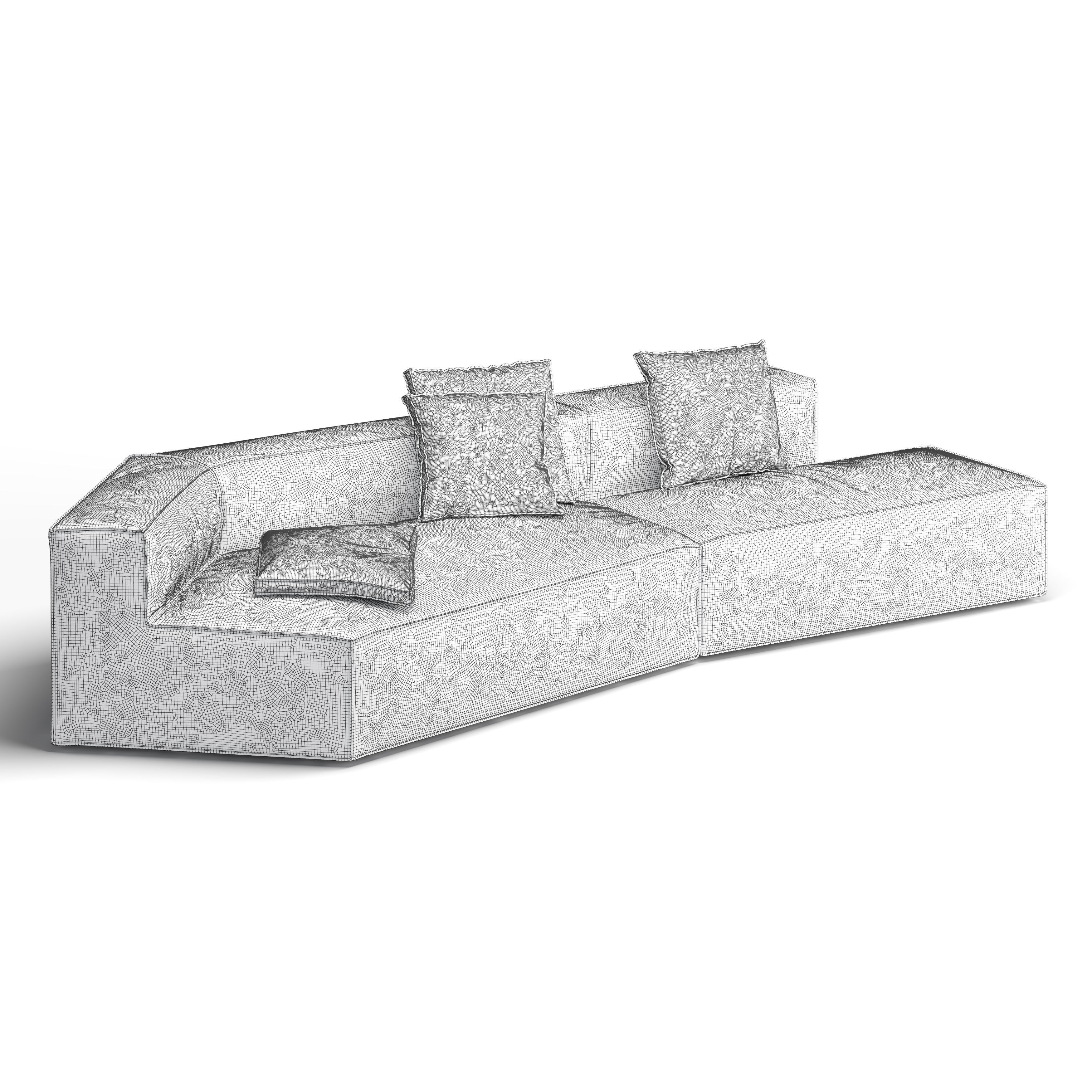 Peanut B Sofa 3D model | CGTrader