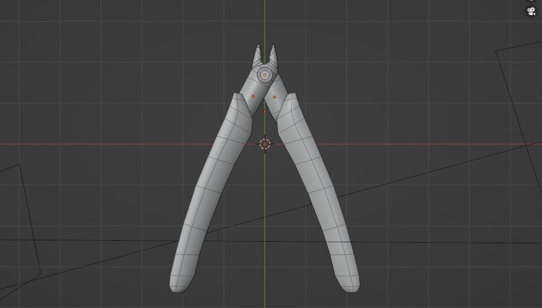 Low Poly Wire Cutters 3D model | CGTrader