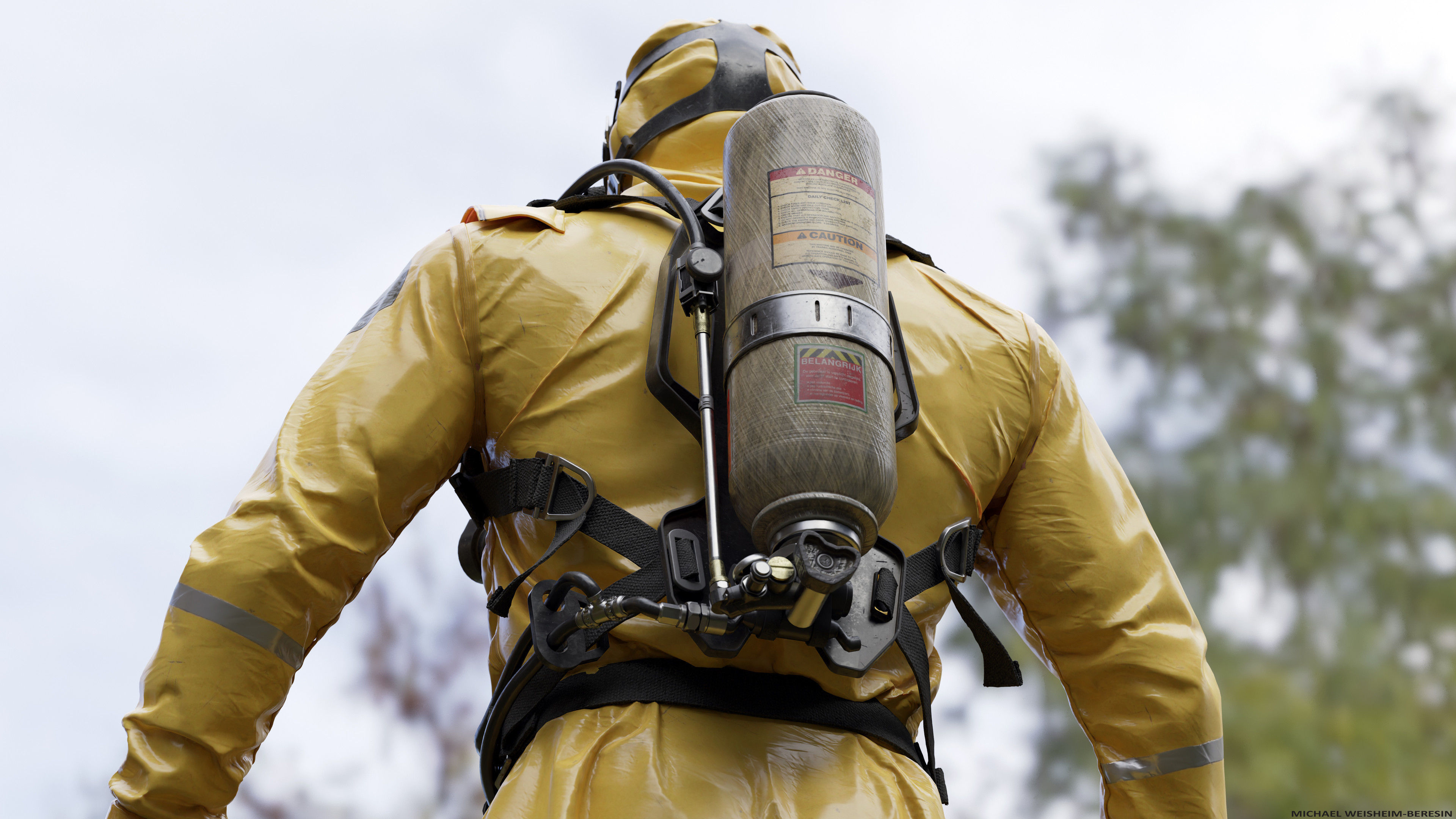 Hazmat Character 3D model | CGTrader