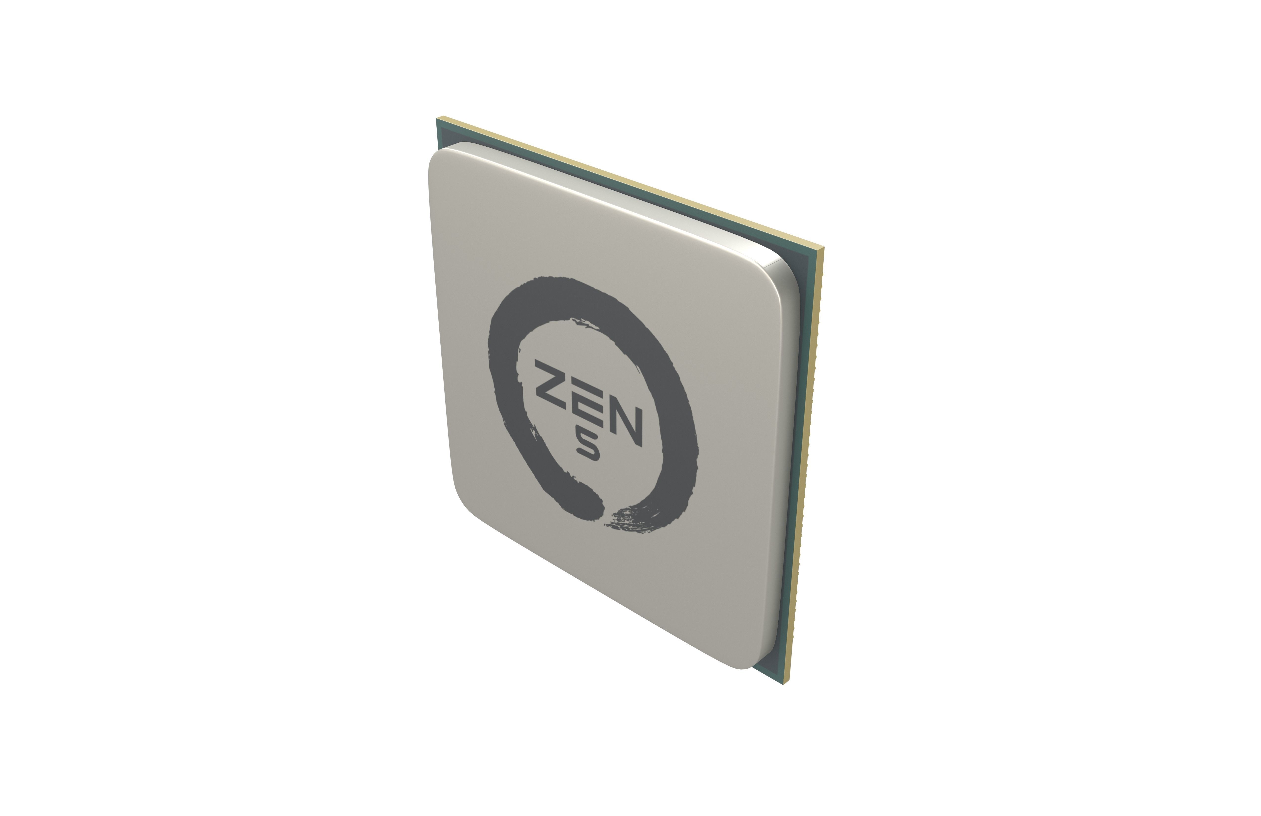 AMD AM4 Zen 5 CPU V1 001 3D model | CGTrader