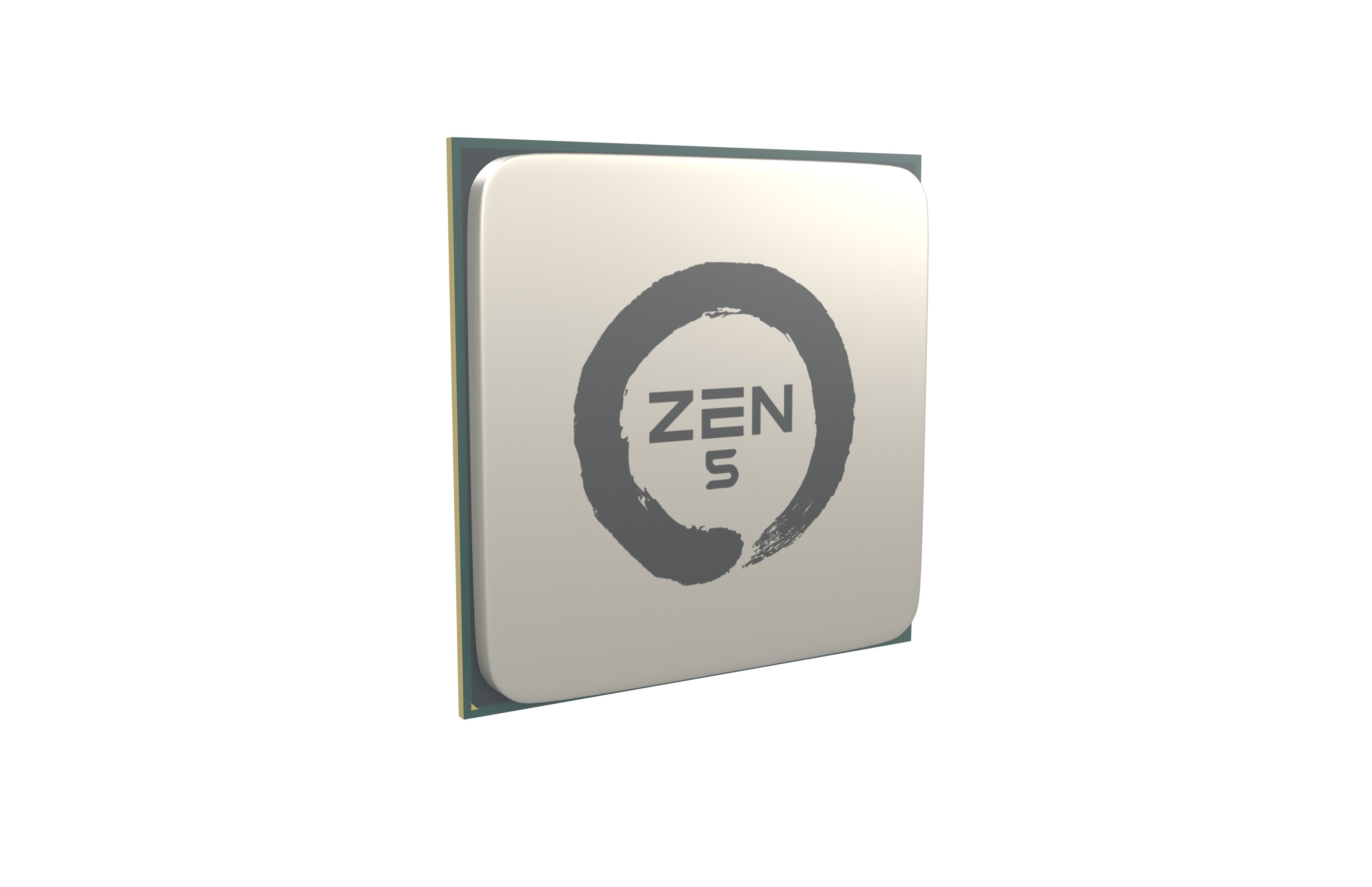 AMD AM4 Zen 5 CPU V1 001 3D model | CGTrader
