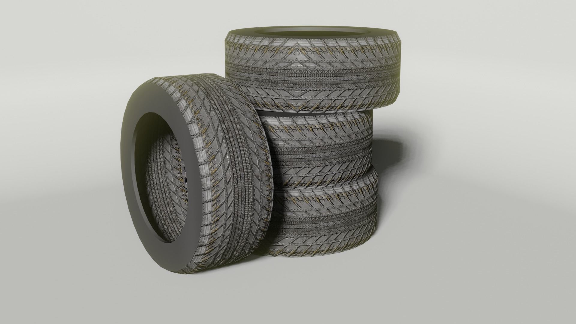 3D model Tire PBR set of tires VR / AR / low-poly | CGTrader