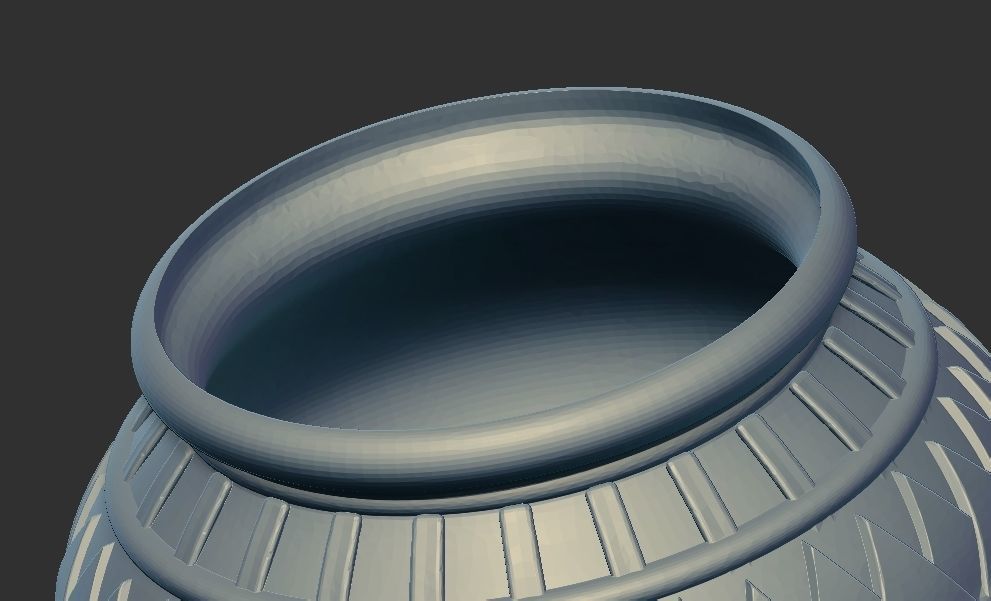 Egyptian Pottery 3D Printable model cnc 3D model 3D printable | CGTrader