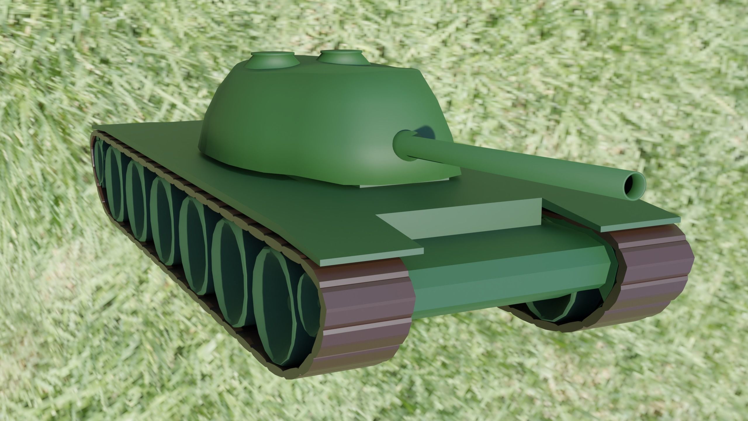 Simple tank 3D model | CGTrader
