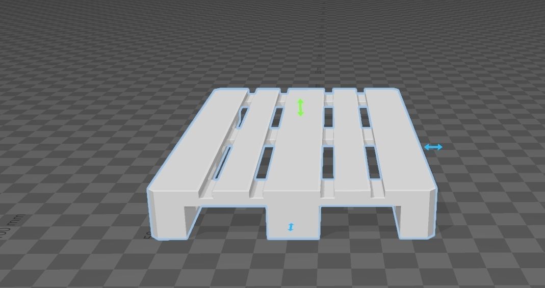 Pallets scale h0 1-87 3D model 3D printable | CGTrader