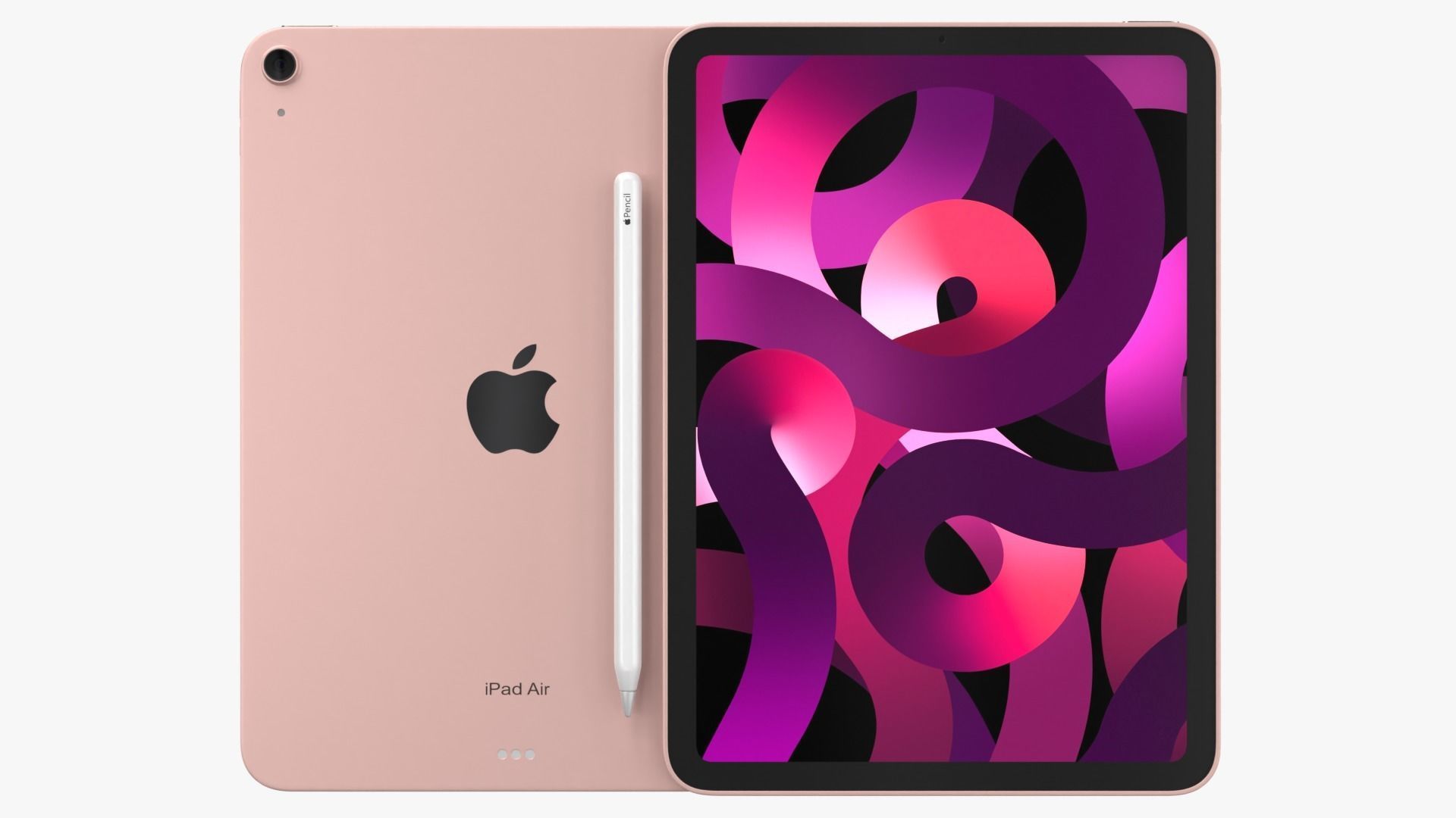 iPad Air Pink 2022 3D model | CGTrader