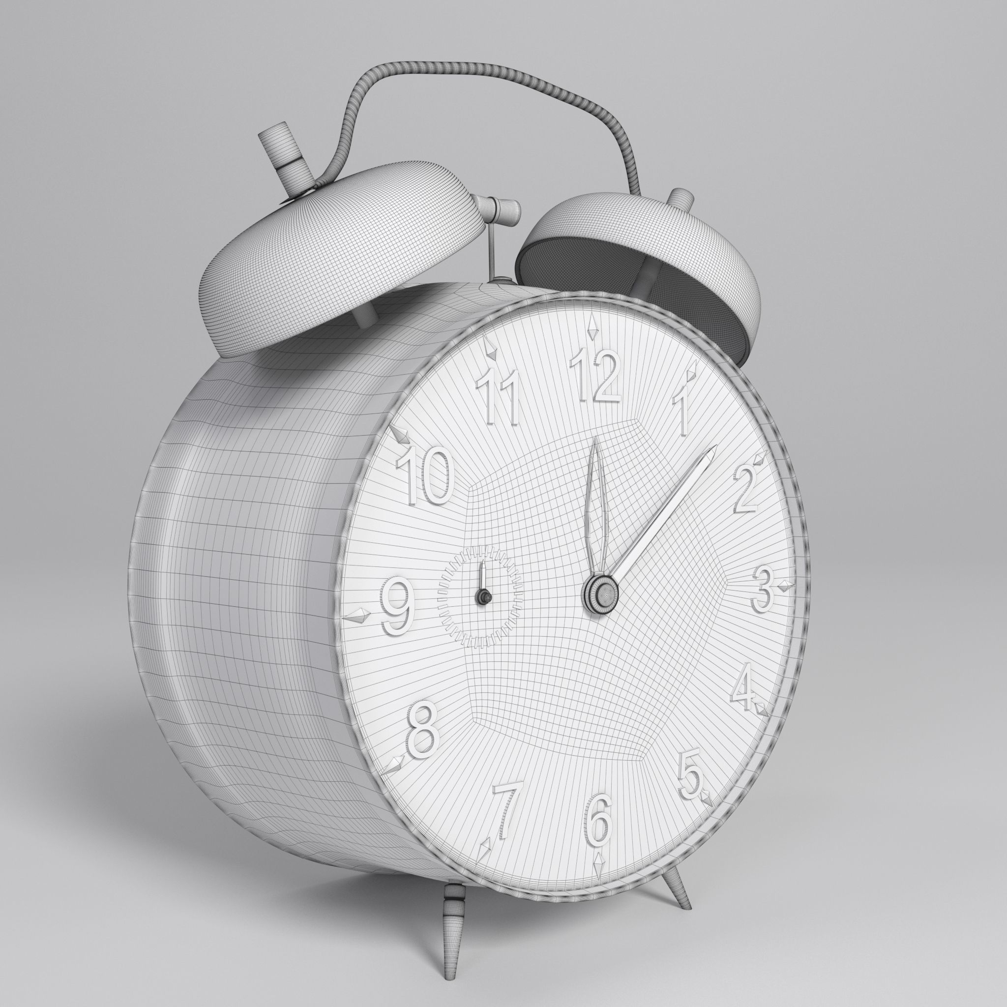 Plastic alarm free 3D model | CGTrader
